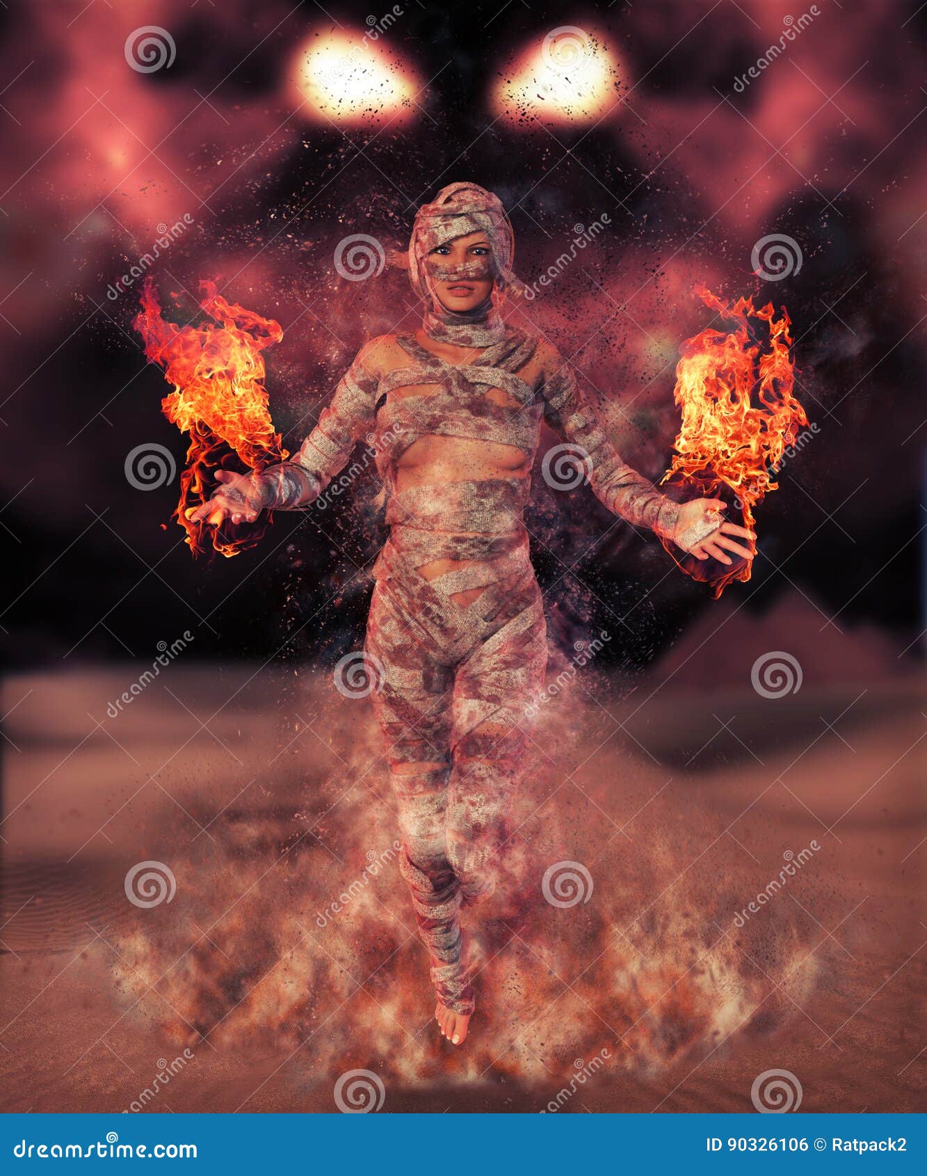 Female Mummy Stock Photo | CartoonDealer.com #55716018