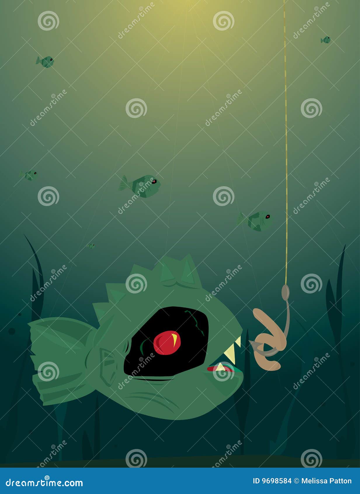 Scared Fish Spongebob