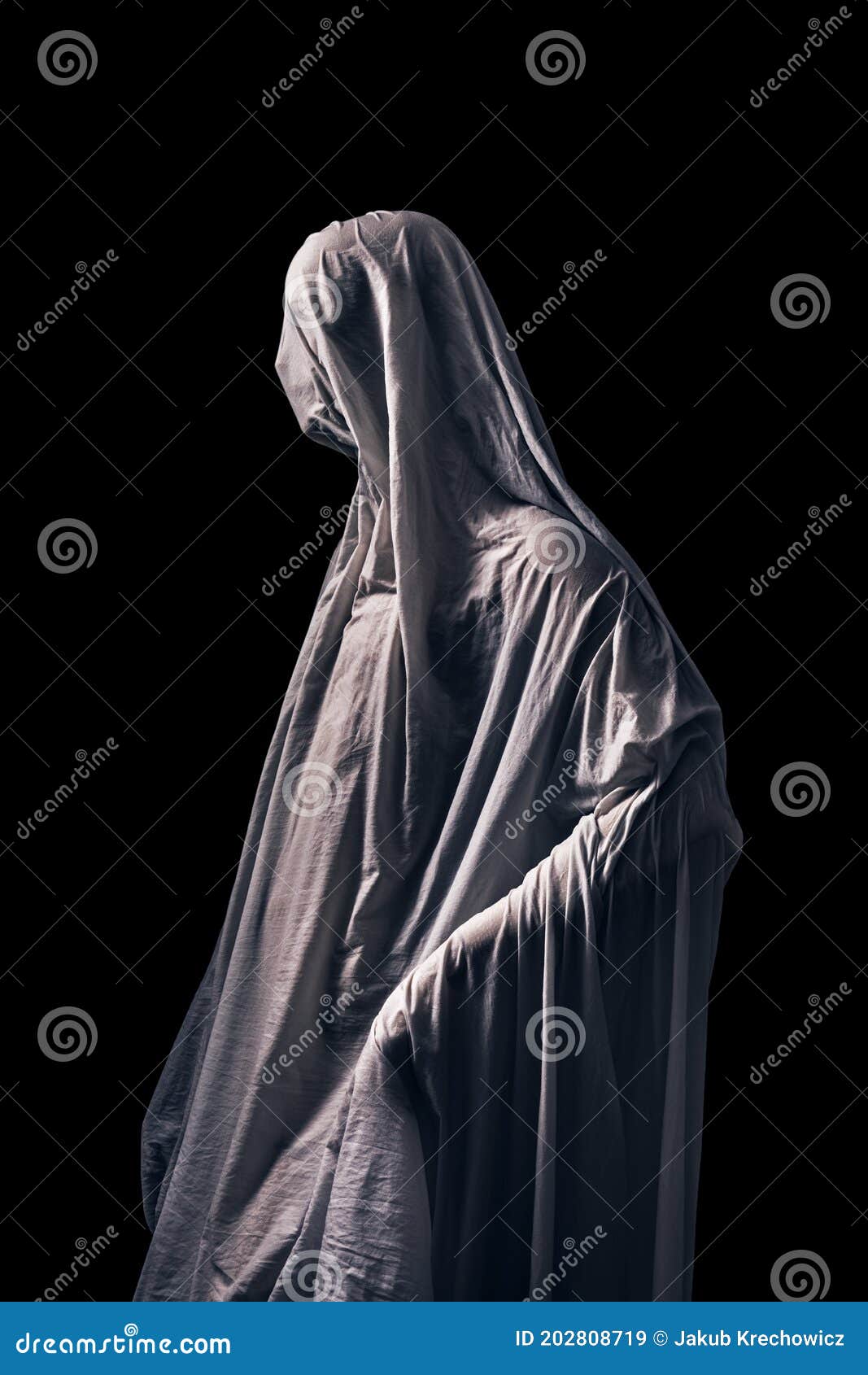 Scary Ghost Woman With Blood And Angry Face Haunted The Abandoned ...