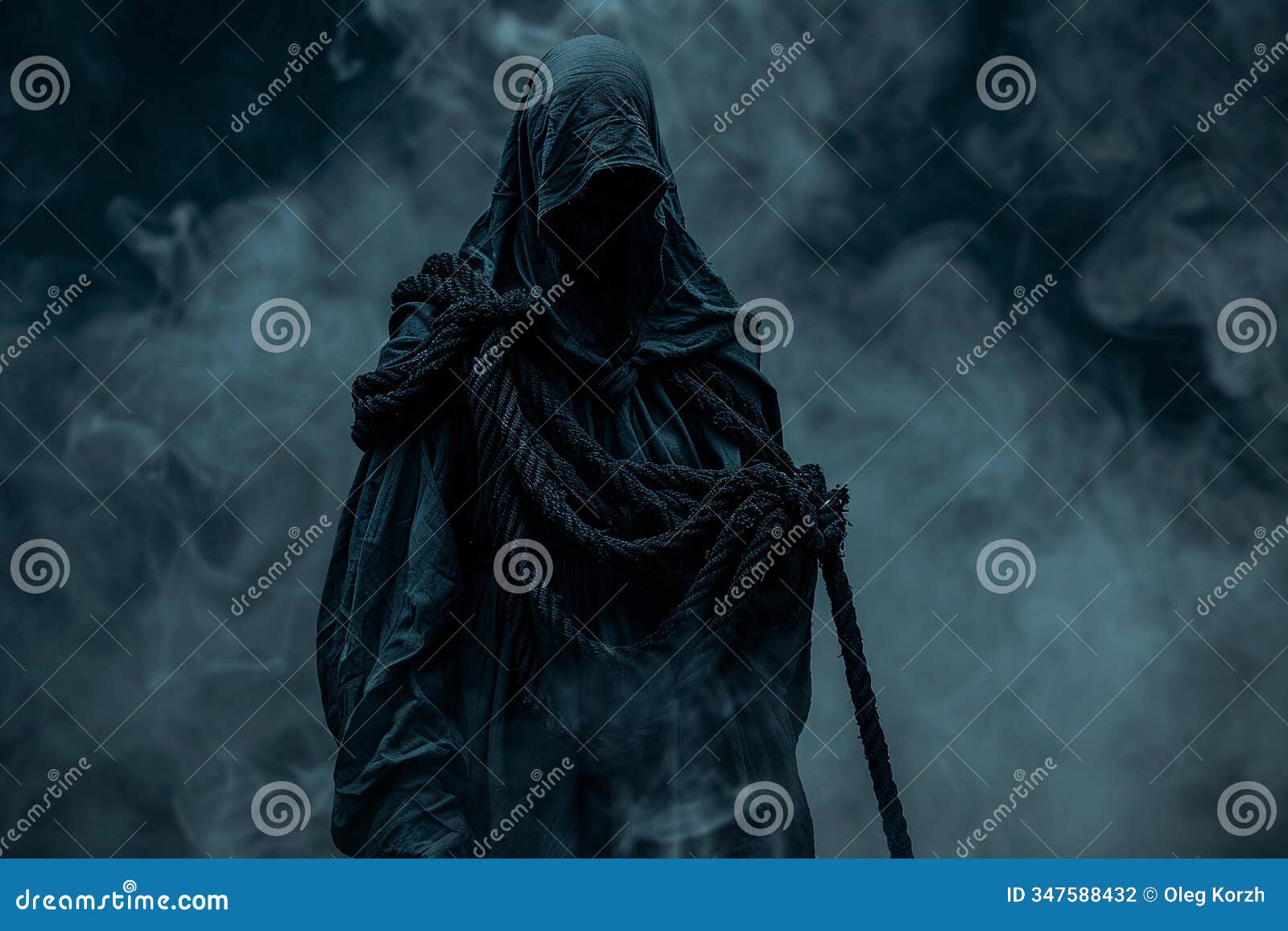 Scary Grim Reaper, Creepy Death Monster Demon Happy Halloween Horror ...