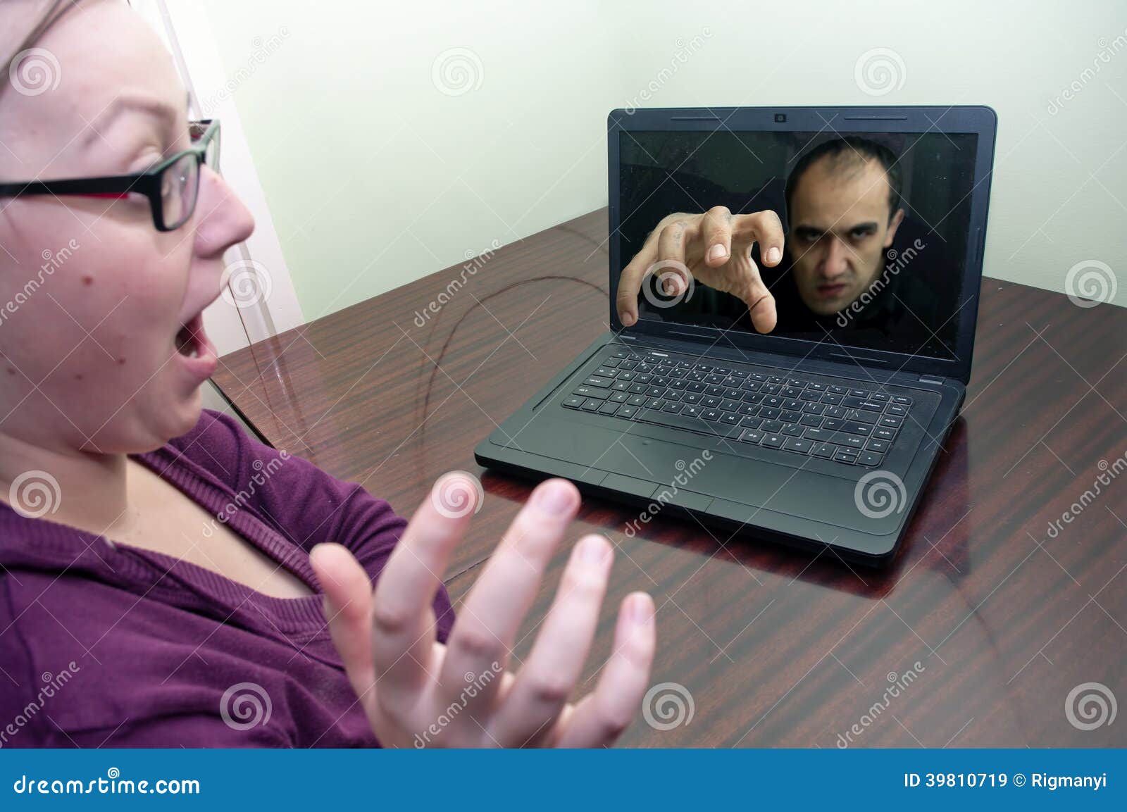 Scary hacker stock image. Image of scary, hacker, data - 39810719