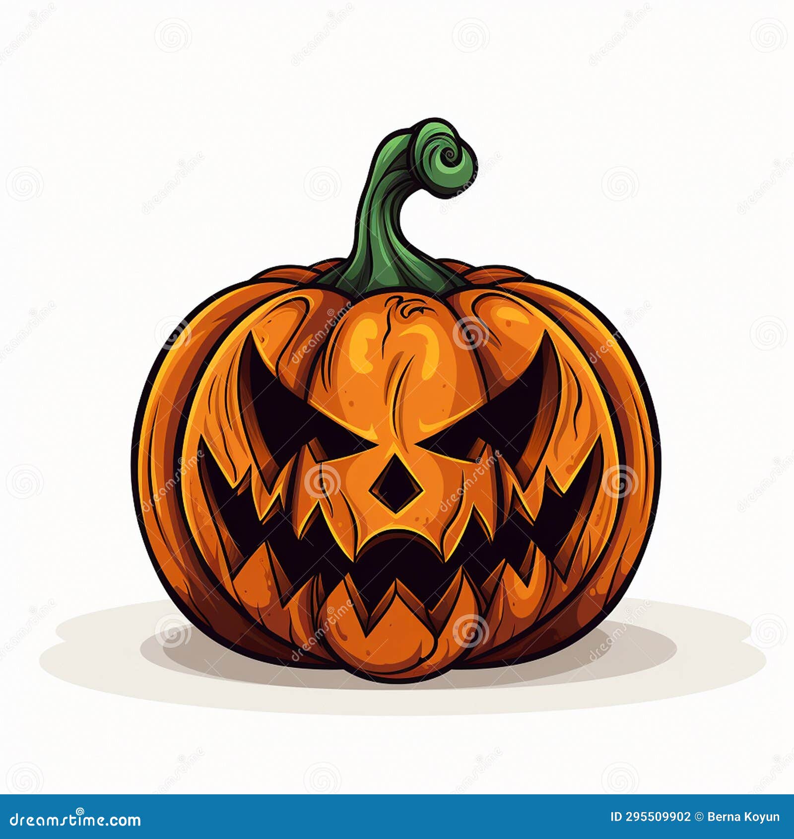 Scary Halloween Bat Flying through the Night Sky Stock Illustration ...