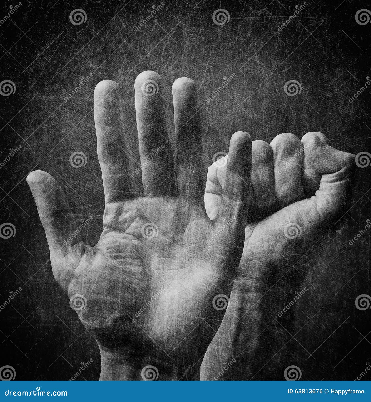 Scary hands stock photo. Image of crime, dark, hand, concept - 63813676