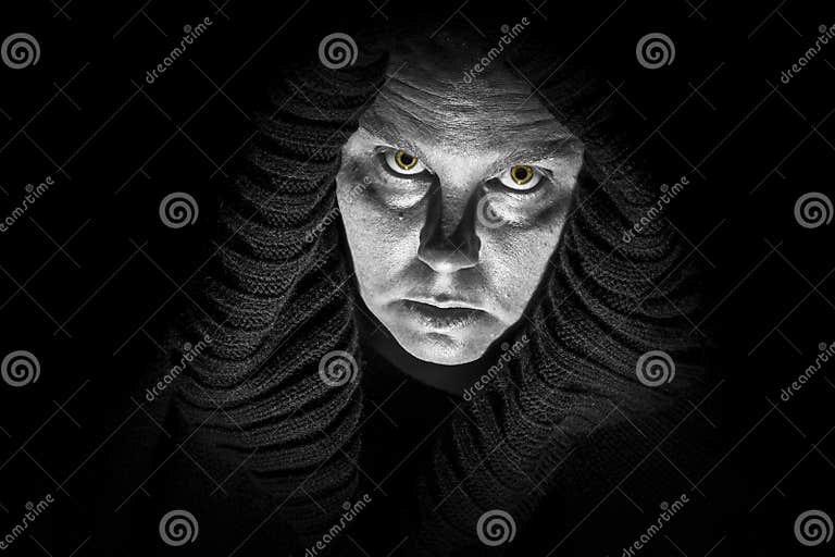 Scary Horror Lady stock photo. Image of ghoulish, scary - 38210984