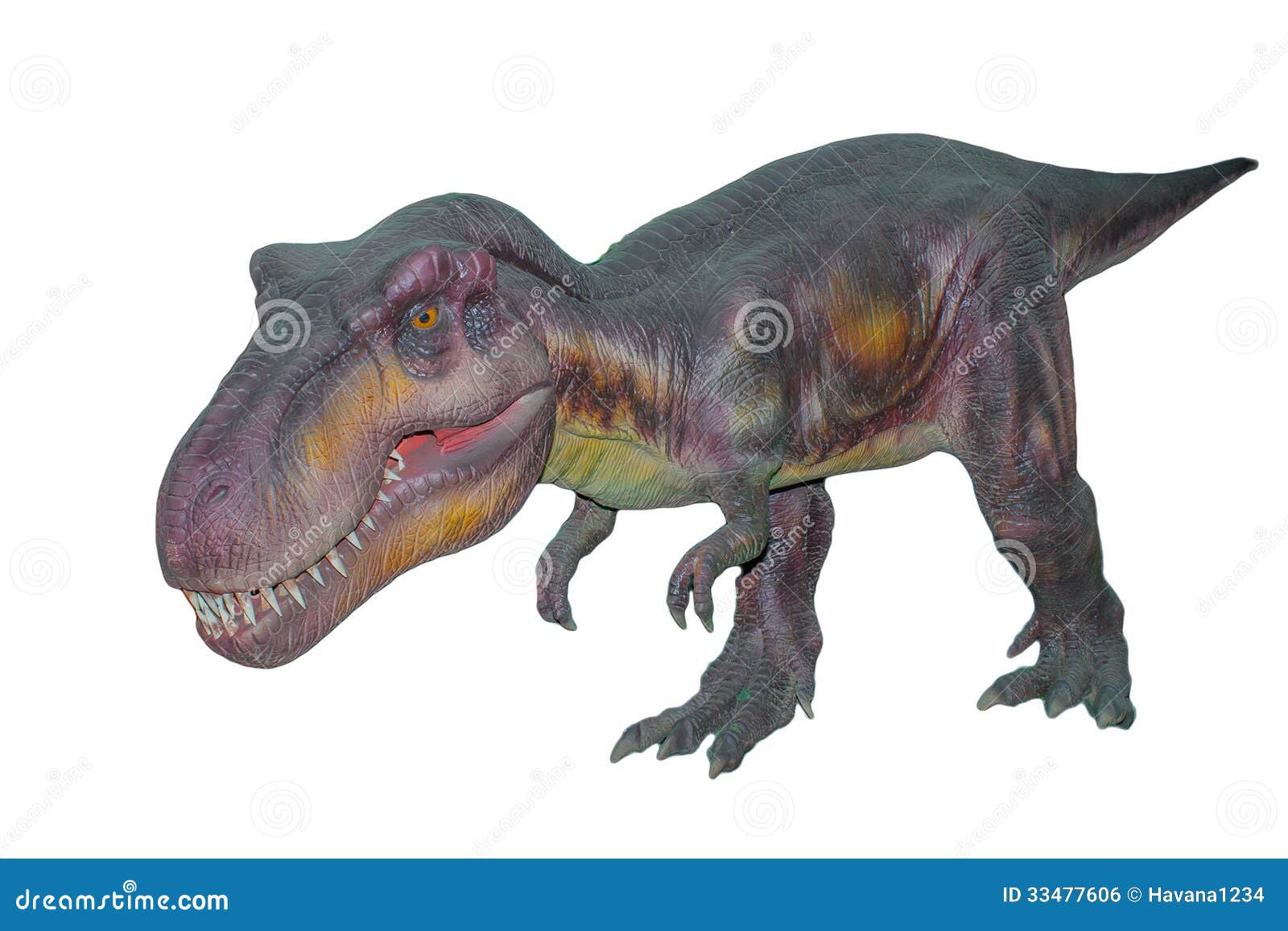 A Scary Isolated Dino Dinosaurs T Rex Stock Illustration - Illustration ...