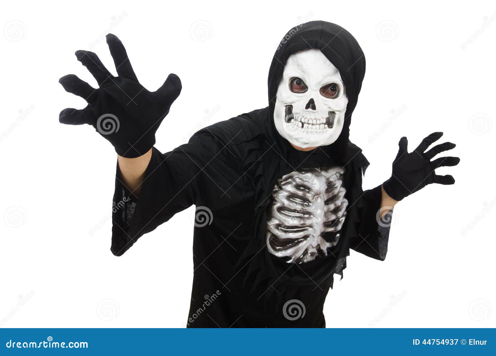 Scary man in halloween stock image. Image of hell, bloody - 44754937