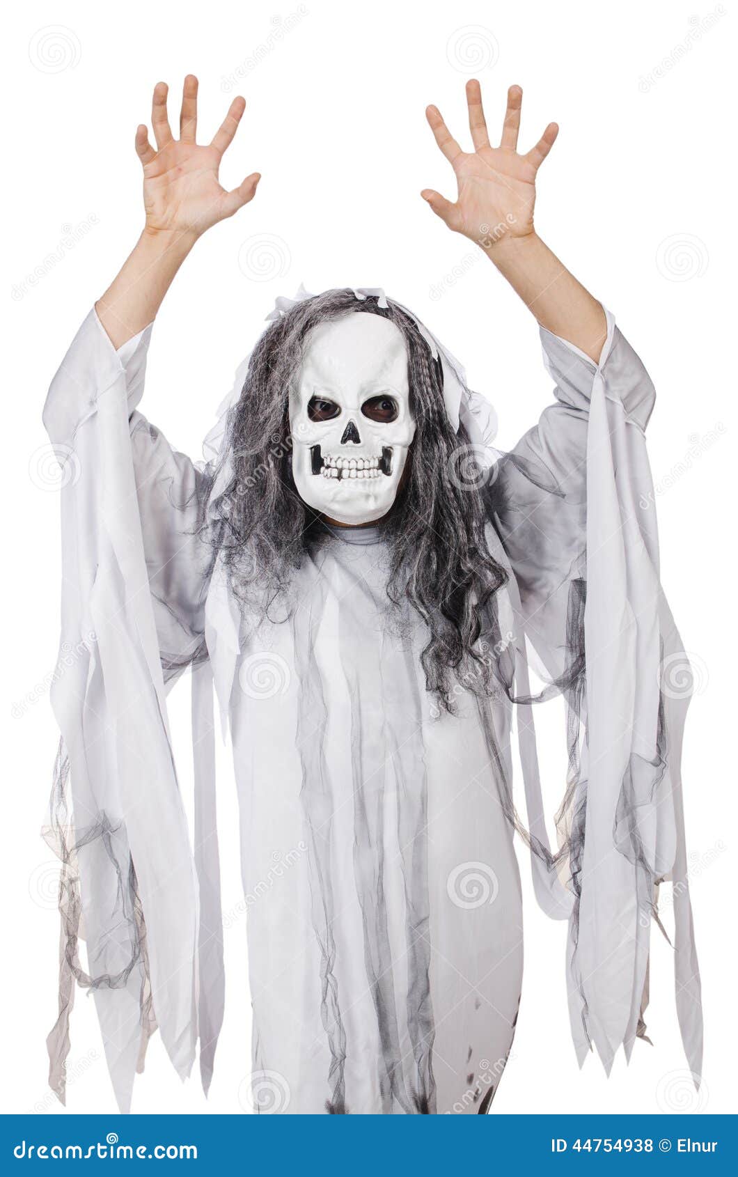 Scary man in halloween stock photo. Image of mask, body - 44754938