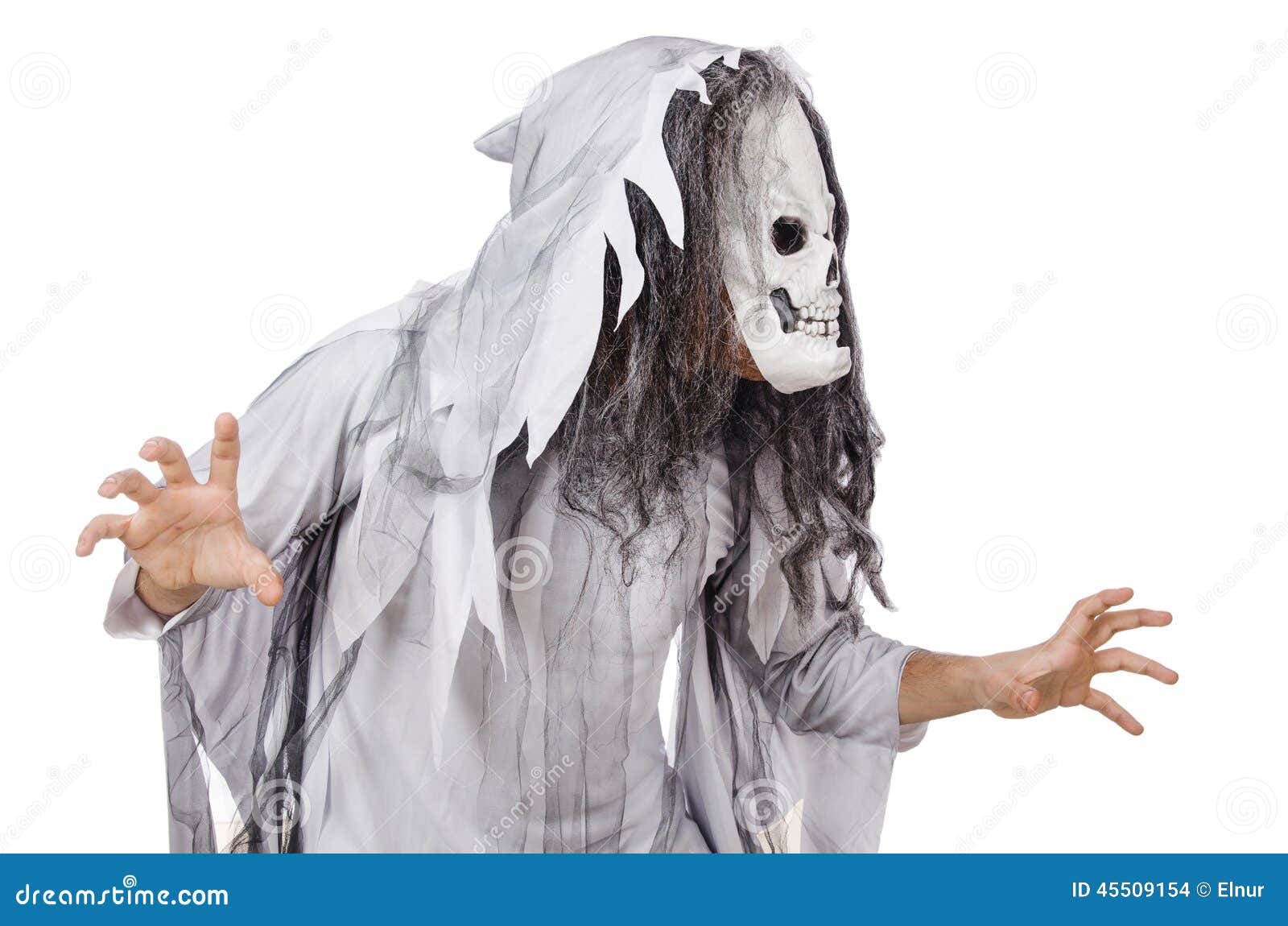 Scary man in halloween stock photo. Image of background - 45509154