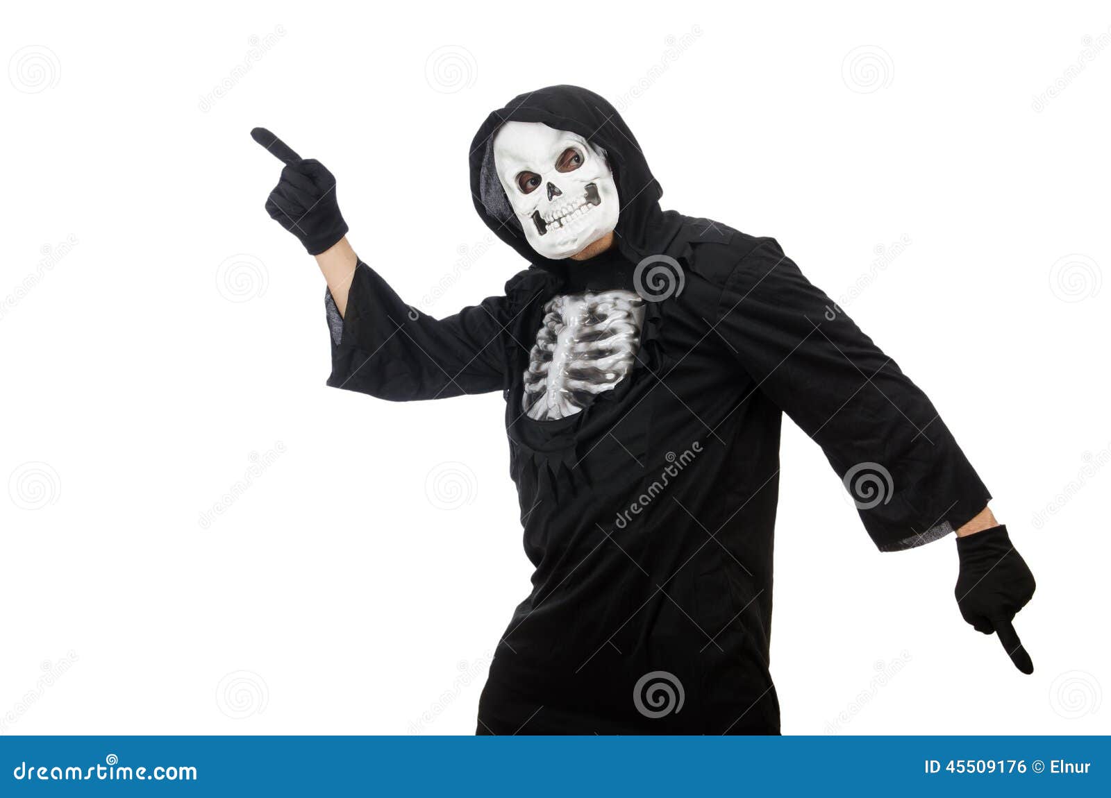 Scary man in halloween stock photo. Image of chest, fear - 45509176