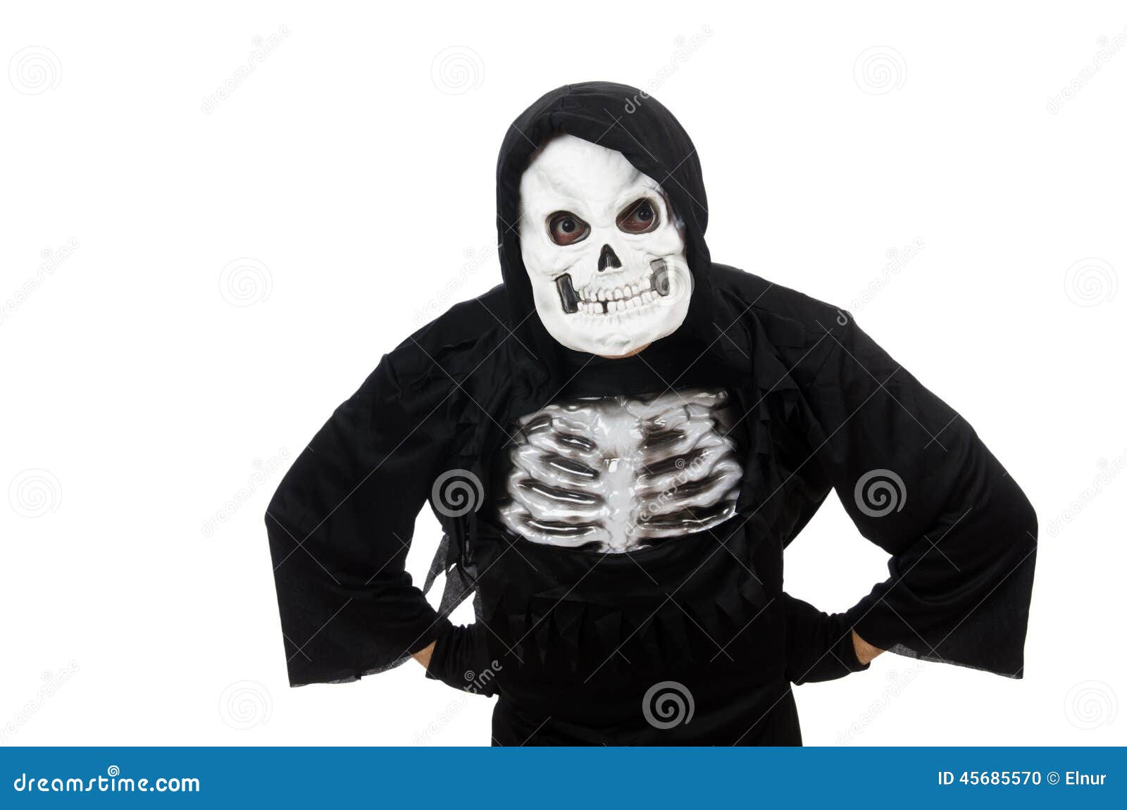 Scary man in halloween stock photo. Image of demon, costume - 45685570
