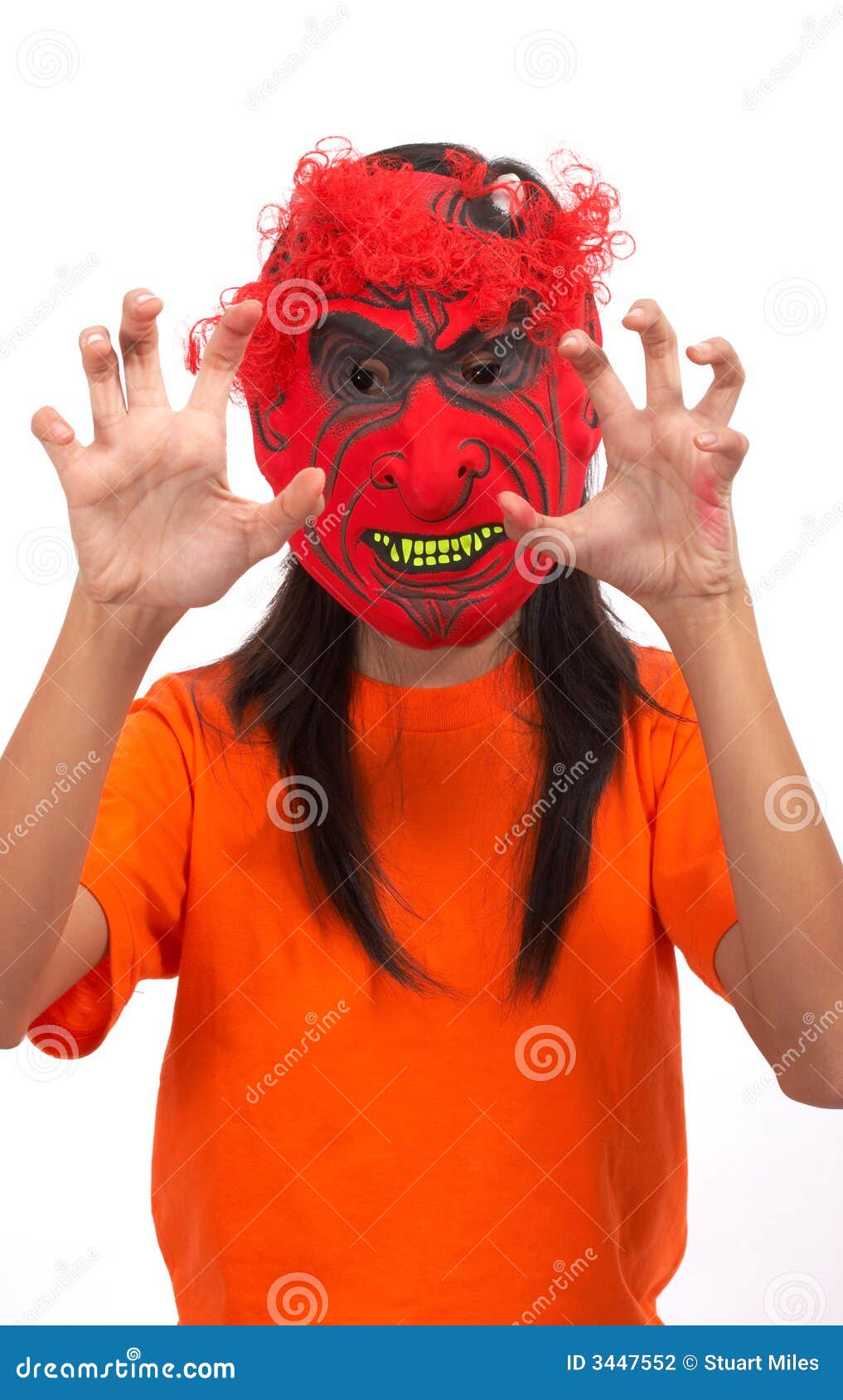 Scary mask stock photo. Image of season, gaze, treat, disguise - 3447552