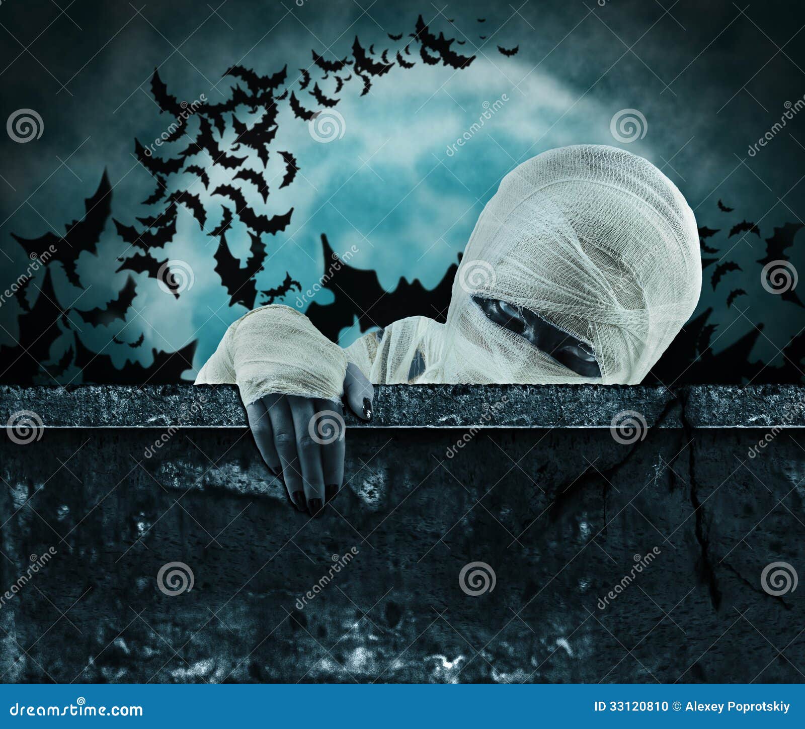 Scary mummy stock photo. Image of color, head, egyptian - 33120810