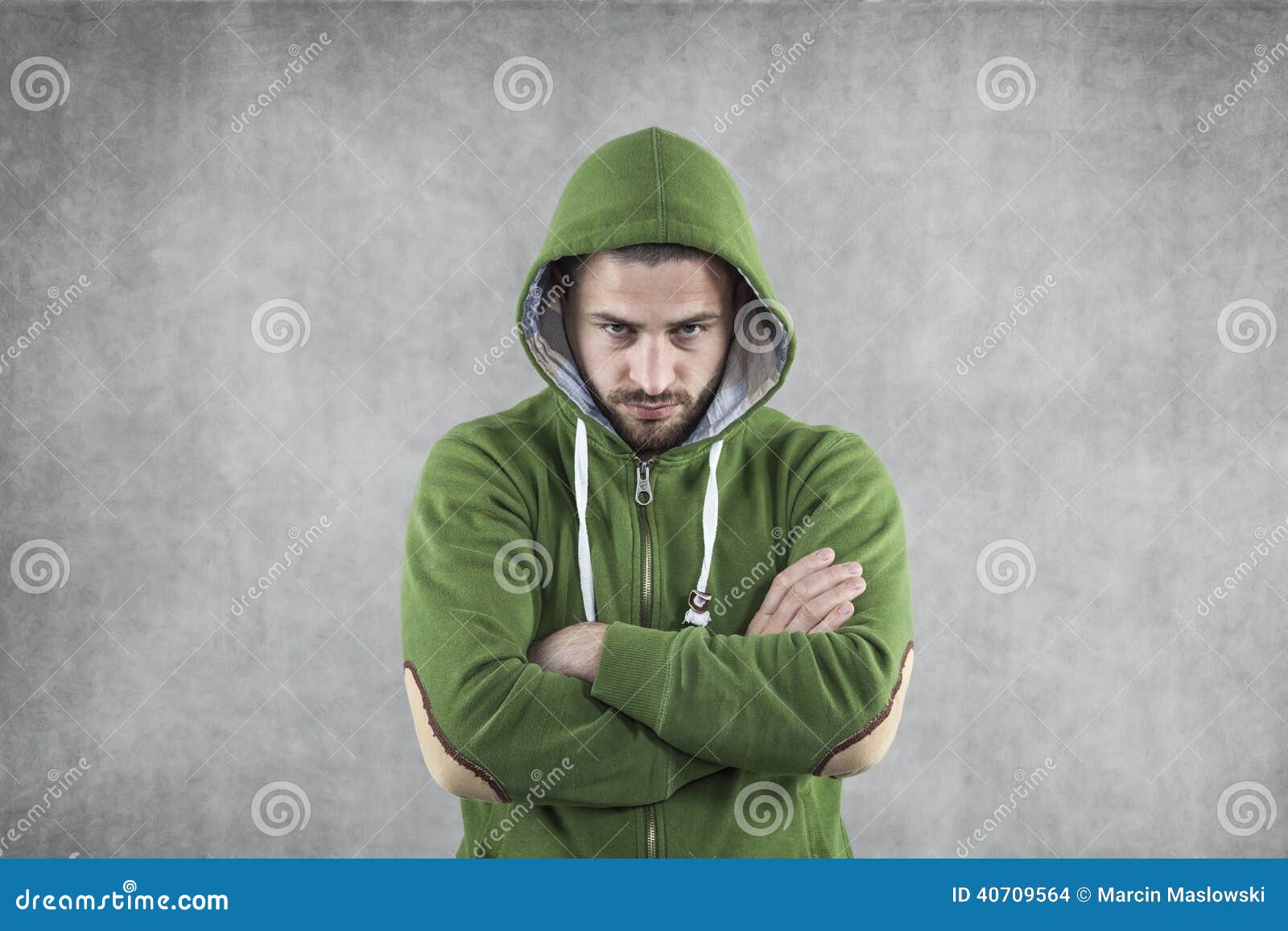 Scary Portrait Of Young Shadowy And Desperate Addict Man Holding His ...