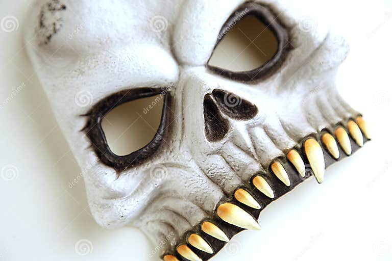 Scary skull mask stock image. Image of fear, death, nightmare - 5836083
