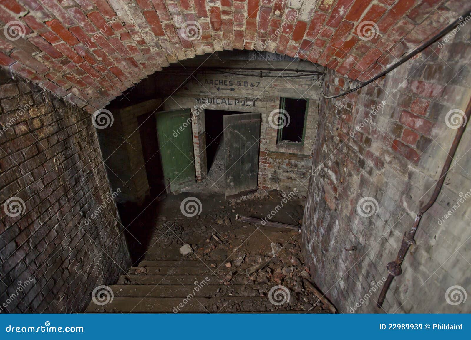 Scary stairs stock image. Image of historic, cathedral - 22989939