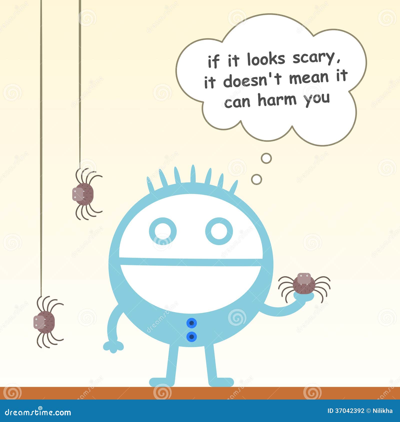 Scary things stock illustration. Illustration of scary - 37042392