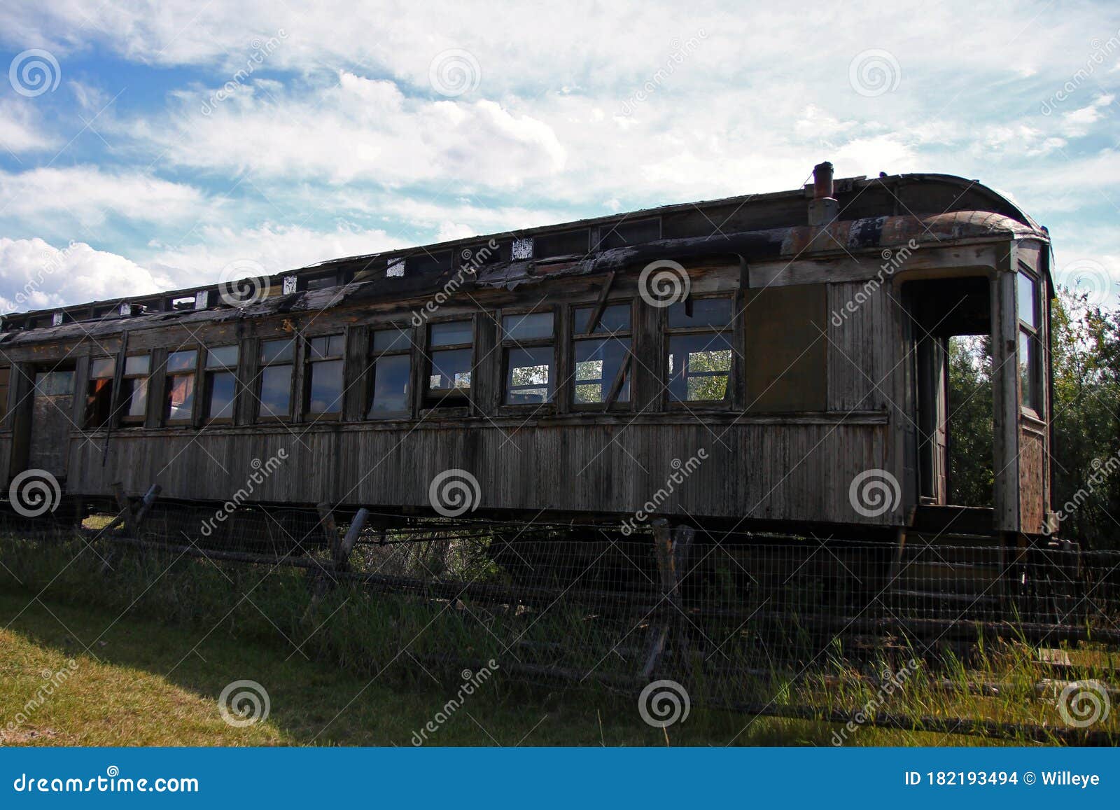 The scary train stock photo. Image of night, nevada - 182193494