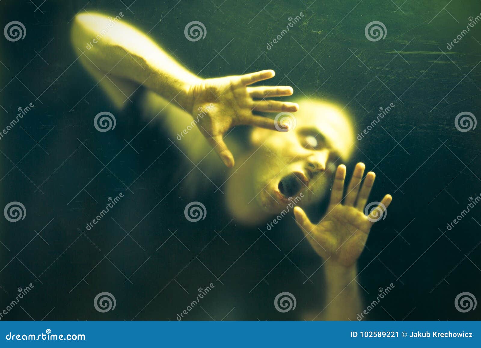 Scary undead zombie man stock image. Image of macabre - 102589221