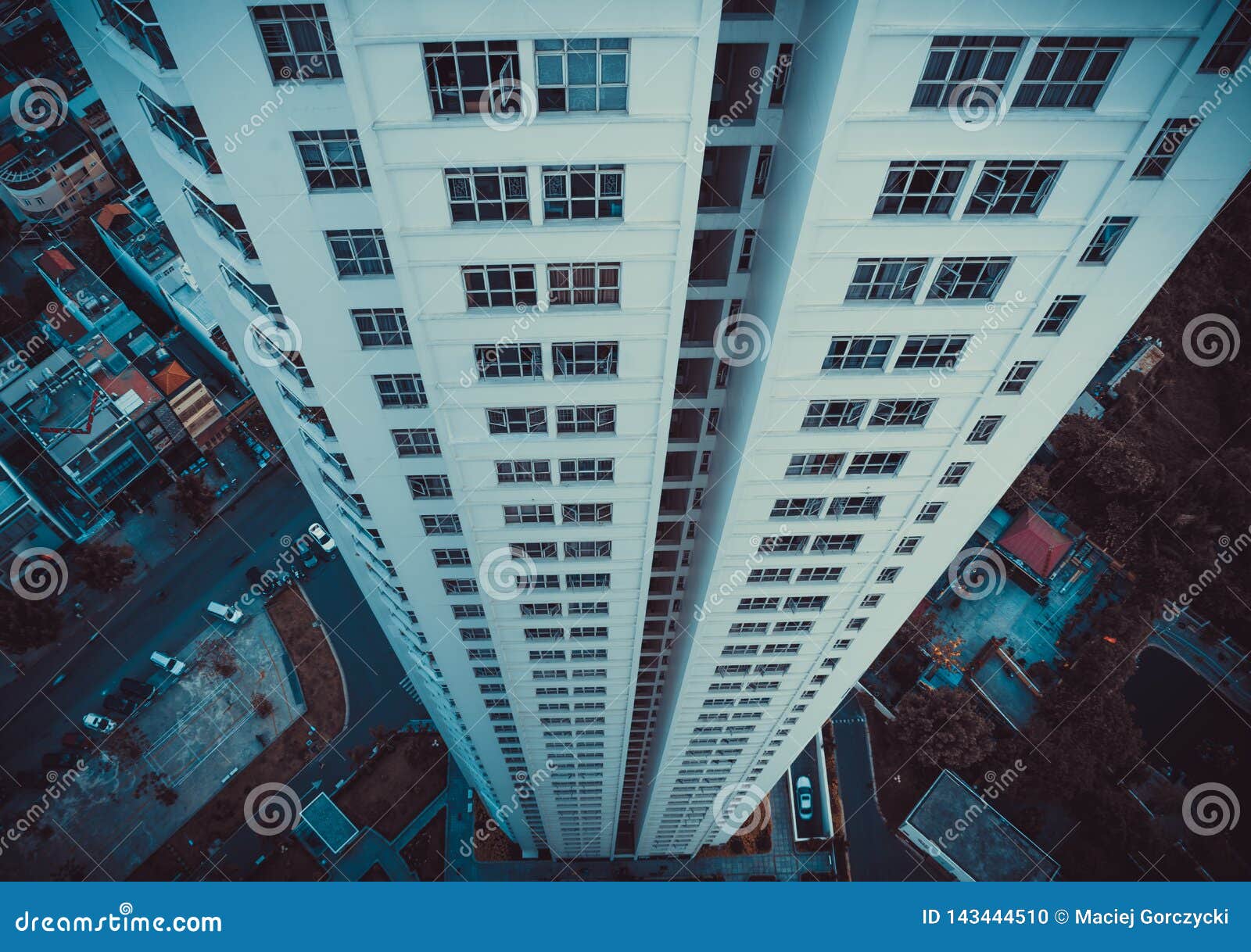 Scary View - Don`t Look Down! Stock Photo - Image of look, little ...