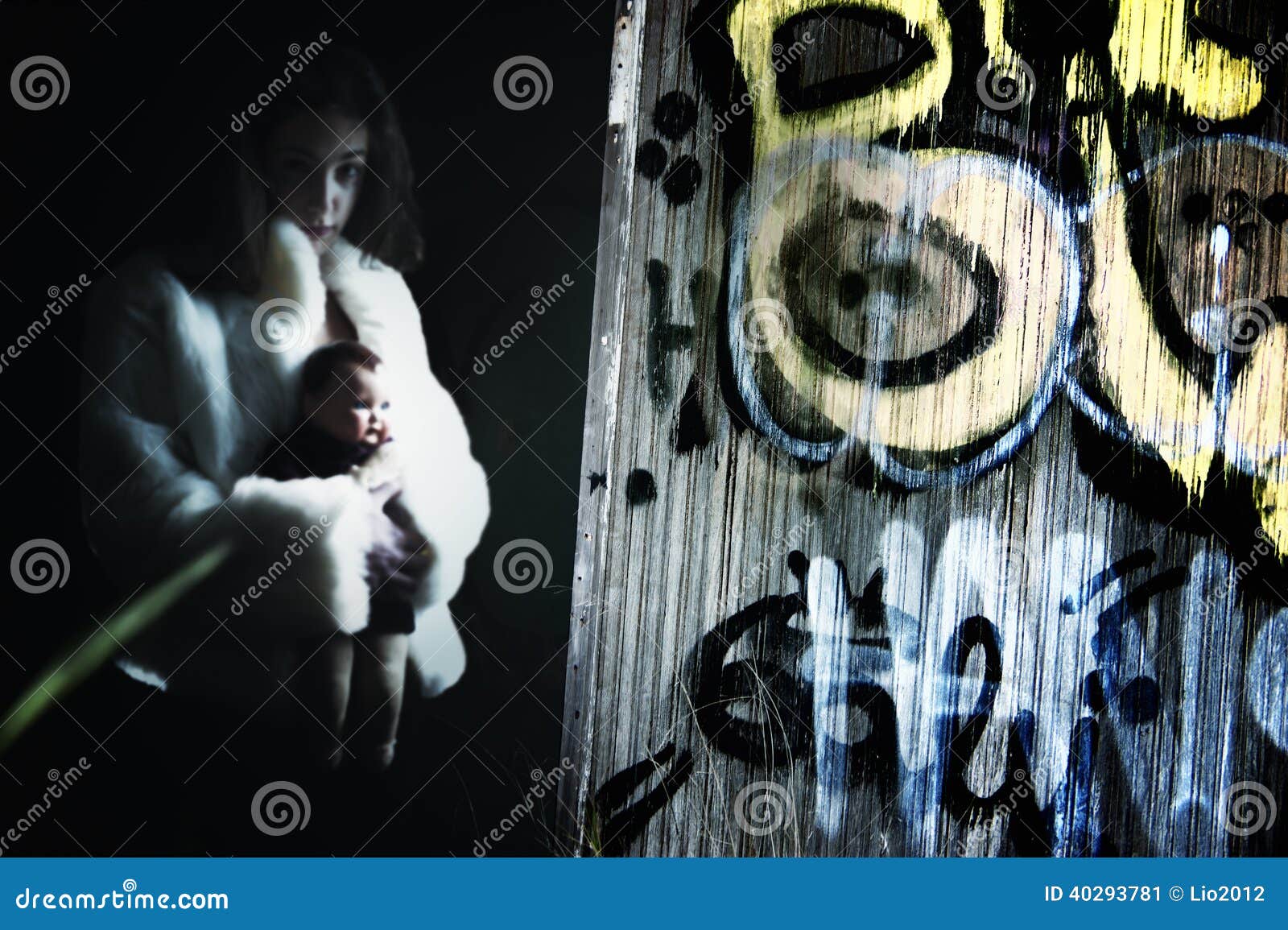 Scary Young Crazy Man Wink Eye, Close Up. Human Emotion, Reaction ...