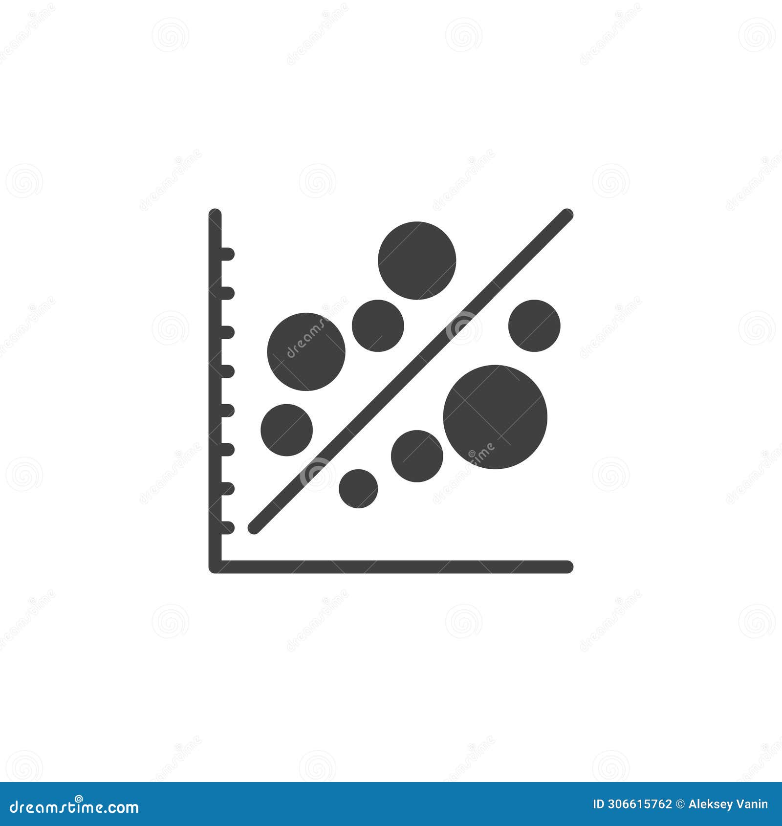 Dot Plot Diagram UI Element Template Vector Illustration ... Dot Plot Diagram UI Element Template Vector Illustration ...