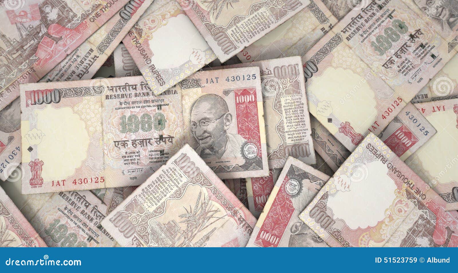 Scattered Banknote Pile stock image. Image of close, bank - 51523759