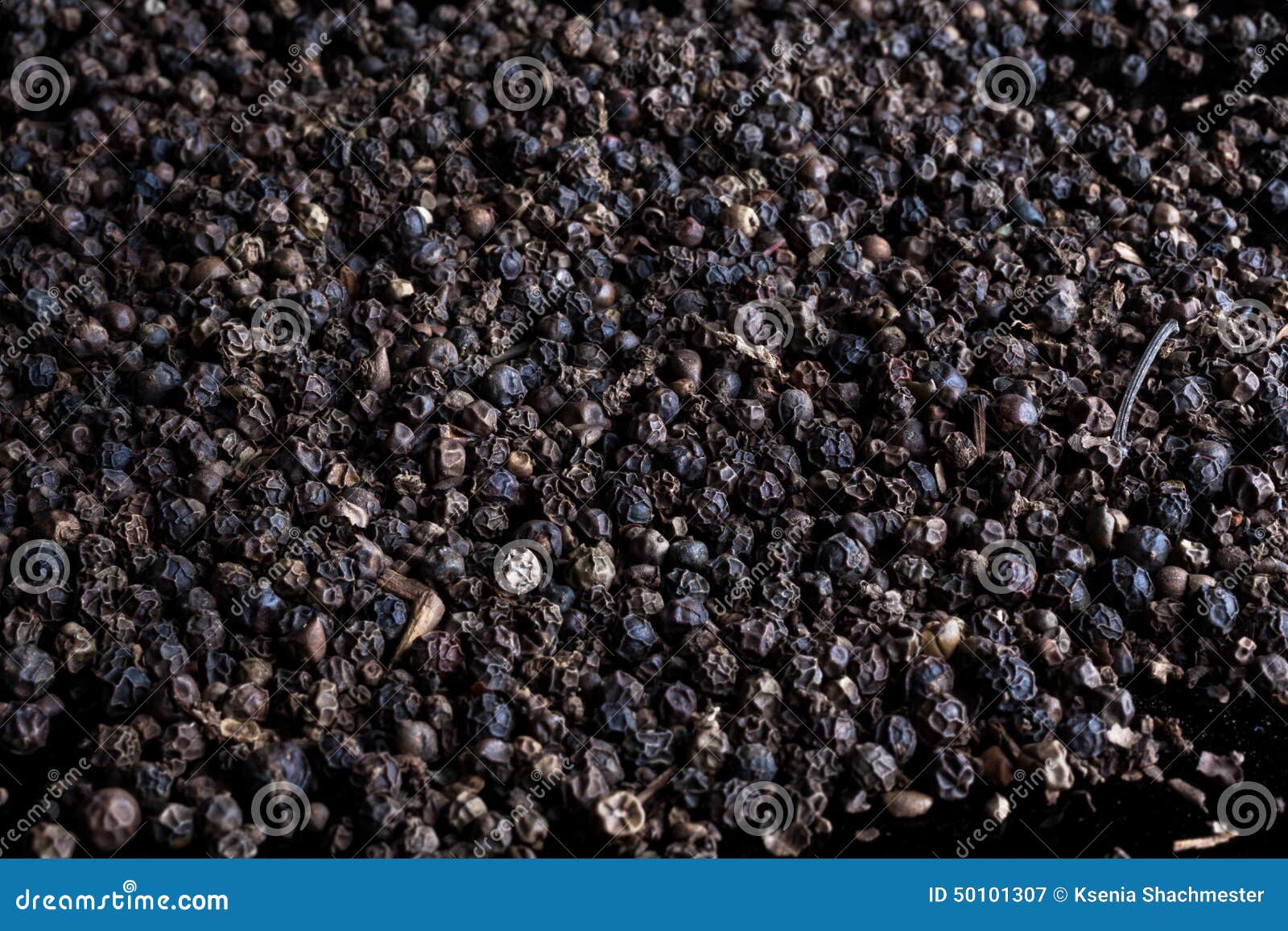 Scattered black pepper stock image. Image of black, grains - 50101307