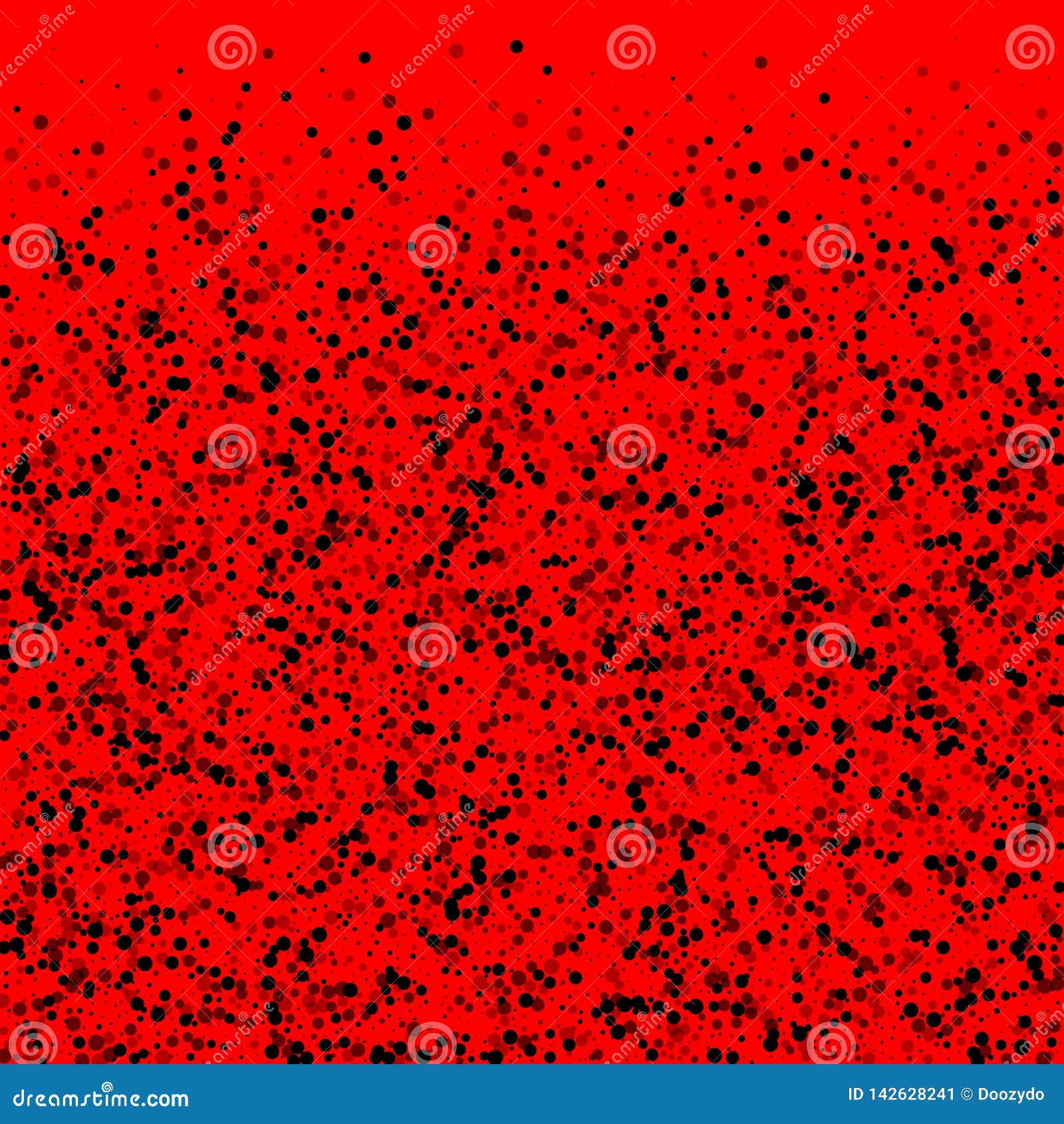 Scattered Dense Balck Dots. Dark Points Dispersion Stock Vector ...