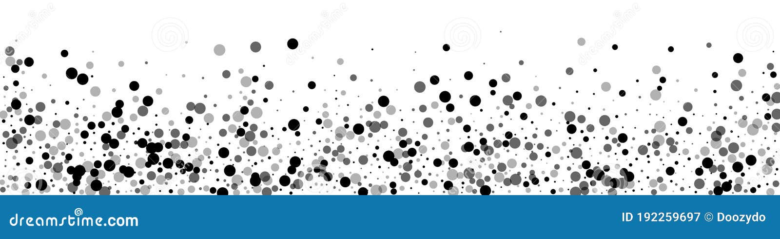 Scattered Dense Balck Dots. Dark Points Dispersion Cartoon Vector ...