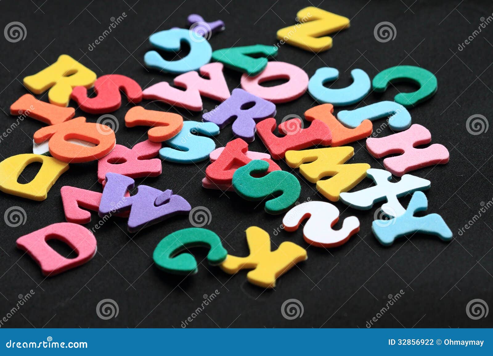 Scattered English letters stock photo. Image of abstract - 32856922