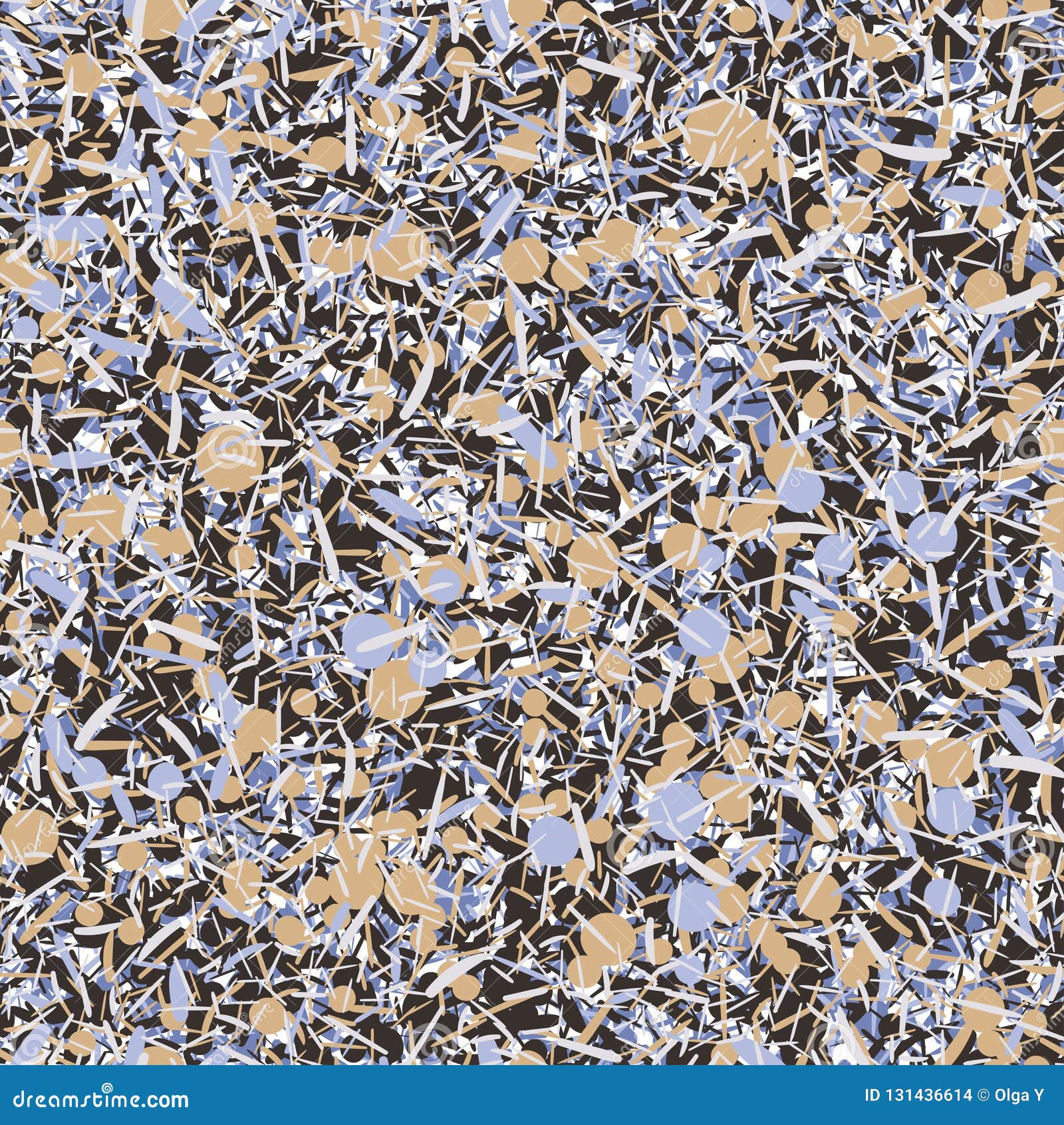 Scattered Geometric Line Shapes. Abstract Background Design Stock ...