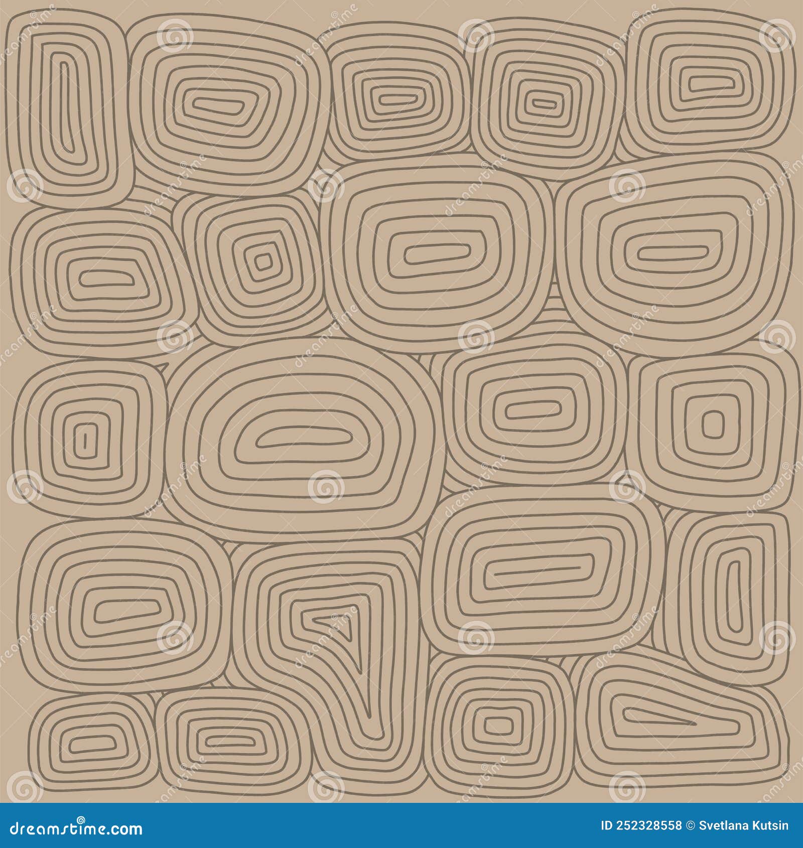 Scattered Geometric Line Shapes. Hand Drawn Doodle Elements. Abstract ...