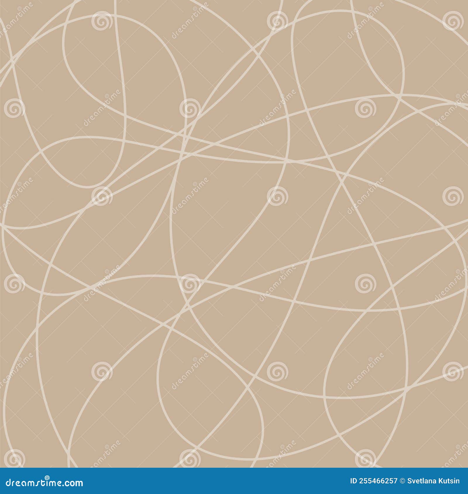 Scattered Geometric Line Shapes. Hand Drawn Doodle Elements. Abstract ...