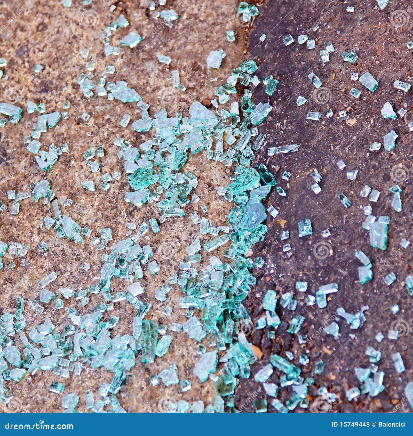 Scattered glass stock photo. Image of fragile, brittle - 15749448