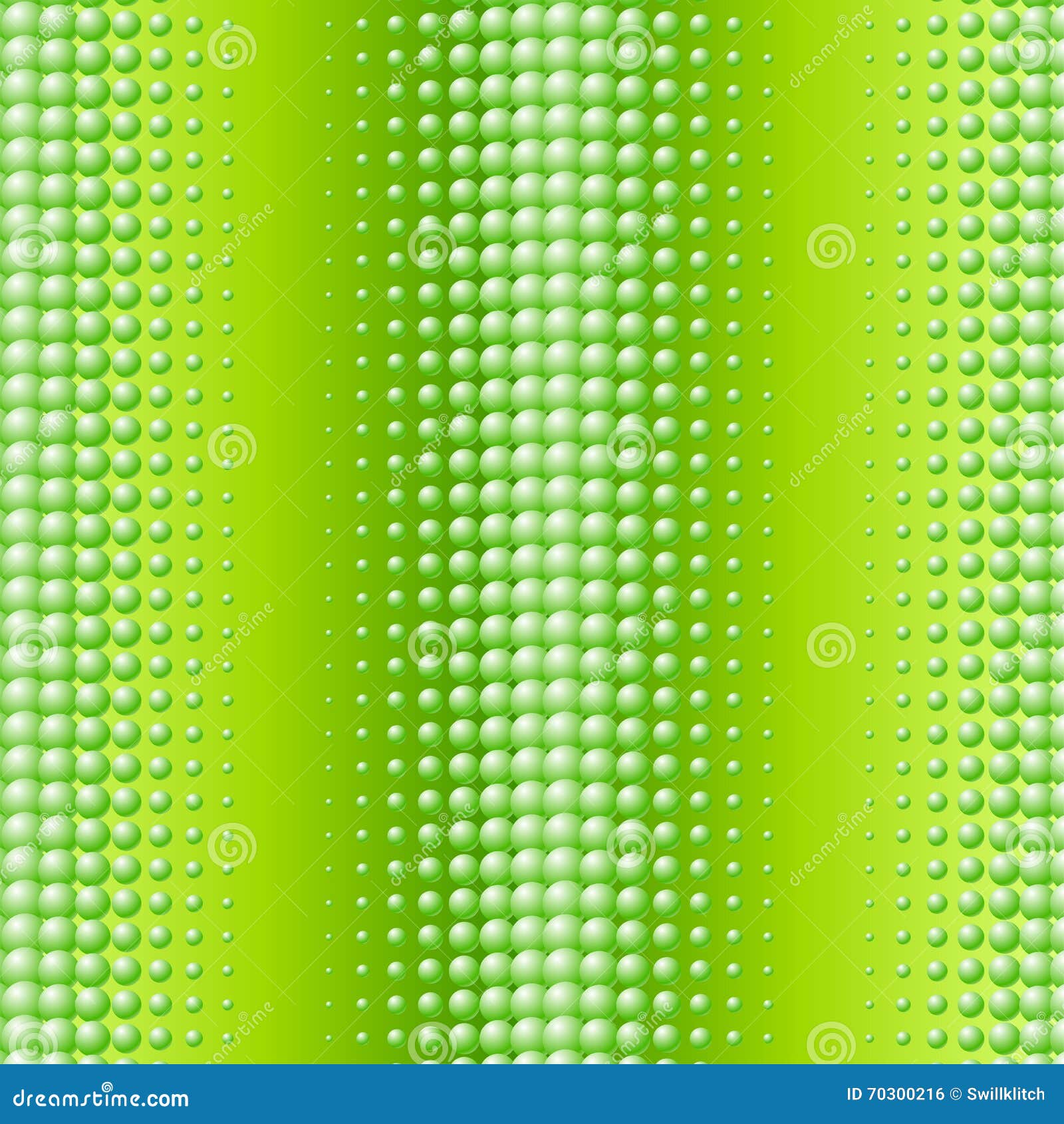 Scattered Green Balls Background Stock Vector - Illustration of circle ...