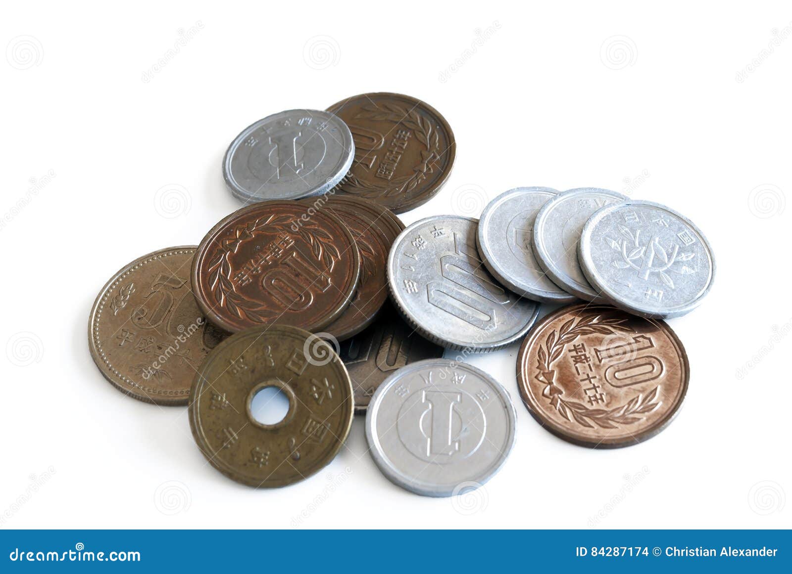 Japanese Coins Royalty-Free Stock Photo | CartoonDealer.com #67743