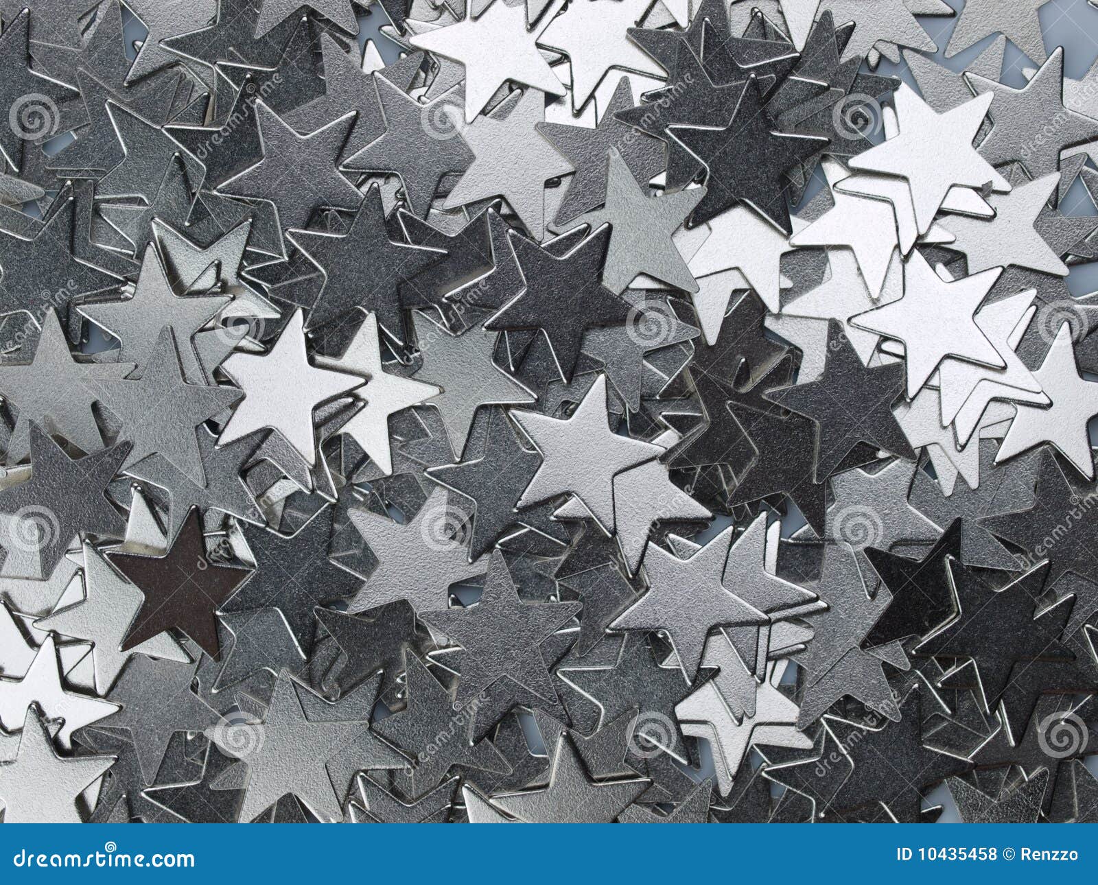 Scattered Metal Stars Texture Stock Photo - Image of sheet, metal: 10435458