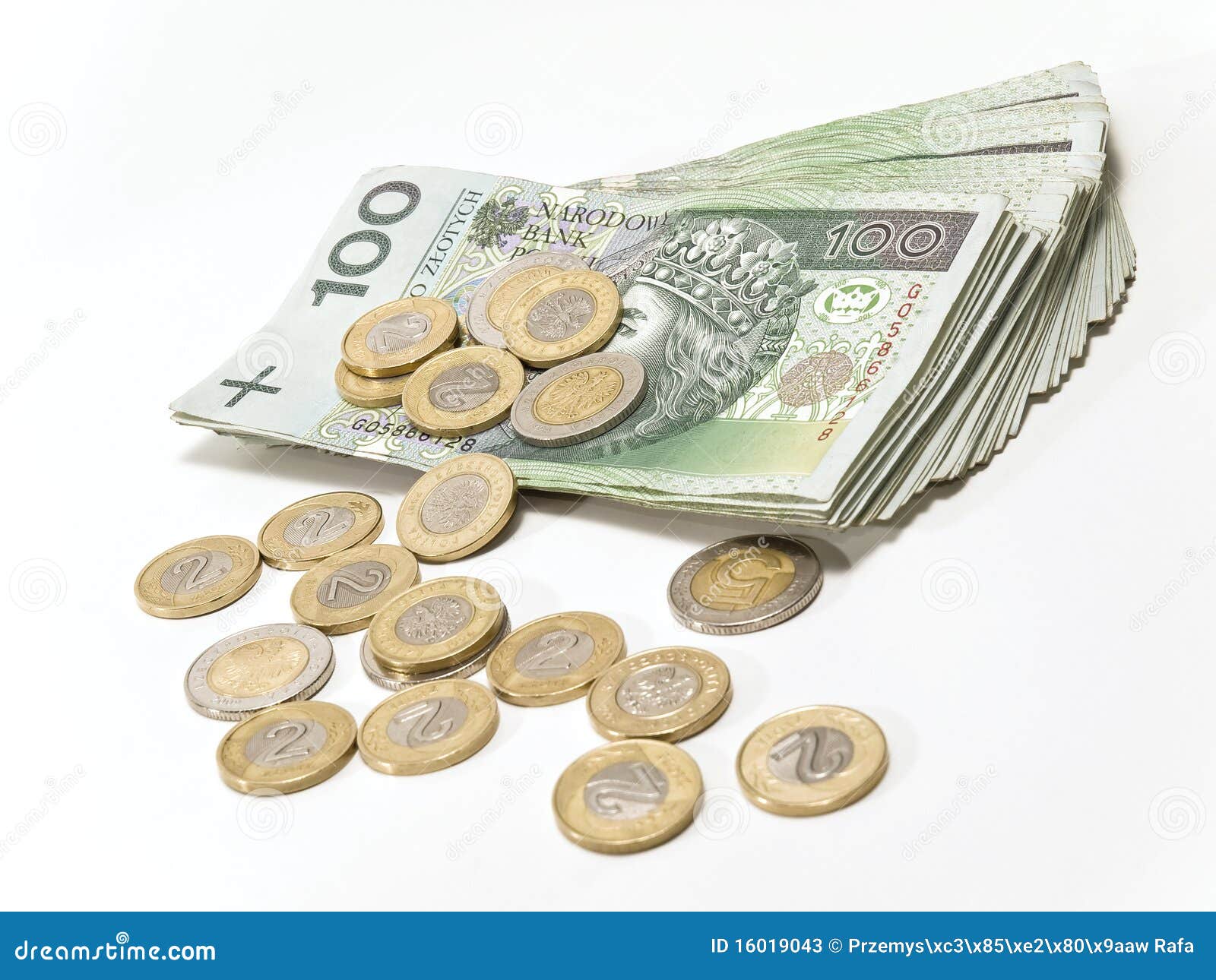 Scattered money. stock image. Image of earnings, cash - 16019043