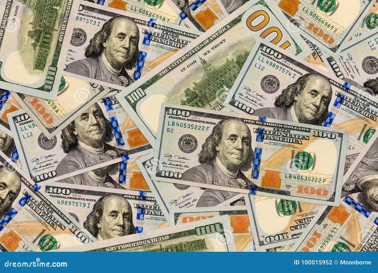 Scattered Money stock photo. Image of funds, money, green - 100015952