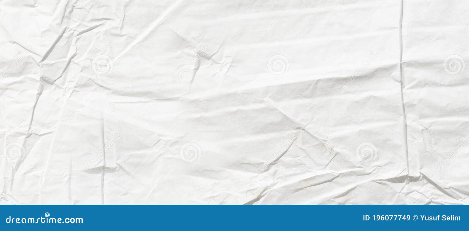 Scattered Overlay Of Crumpled White Paper. Stock Photography ...