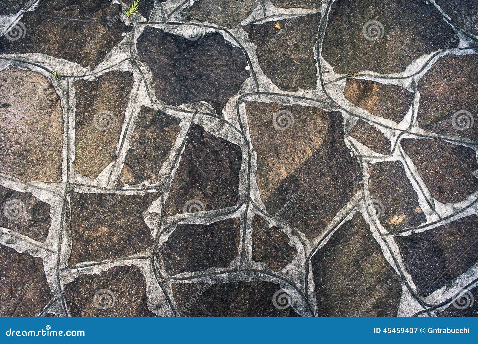 Scattered paving stones stock image. Image of floor, textured - 45459407
