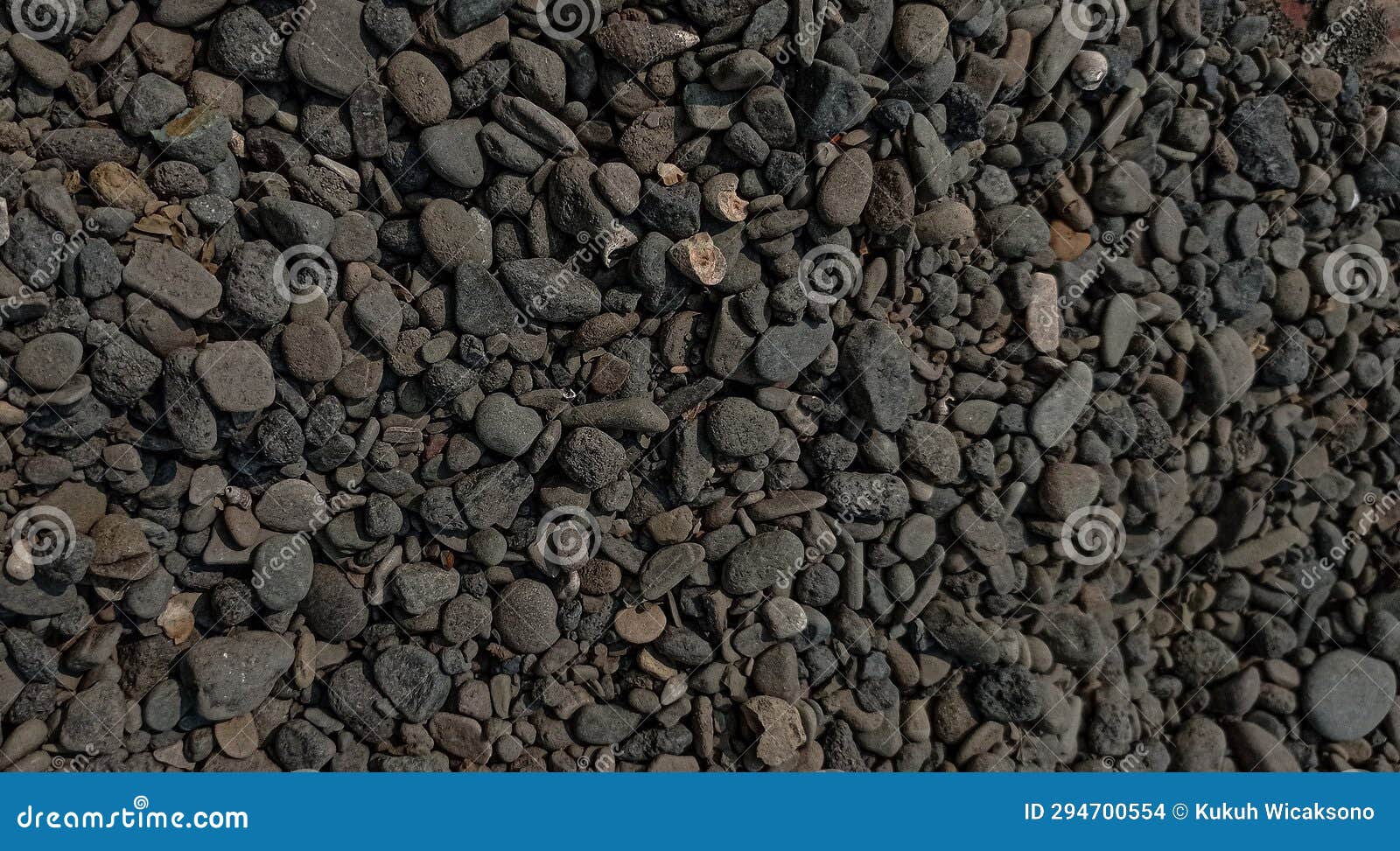 Scattered Pebbles of Various Sizes Stock Photo - Image of surface ...