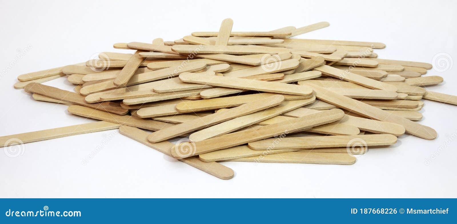 Scattered Pile of Popsicle Sticks Stock Photo - Image of pile, project ...