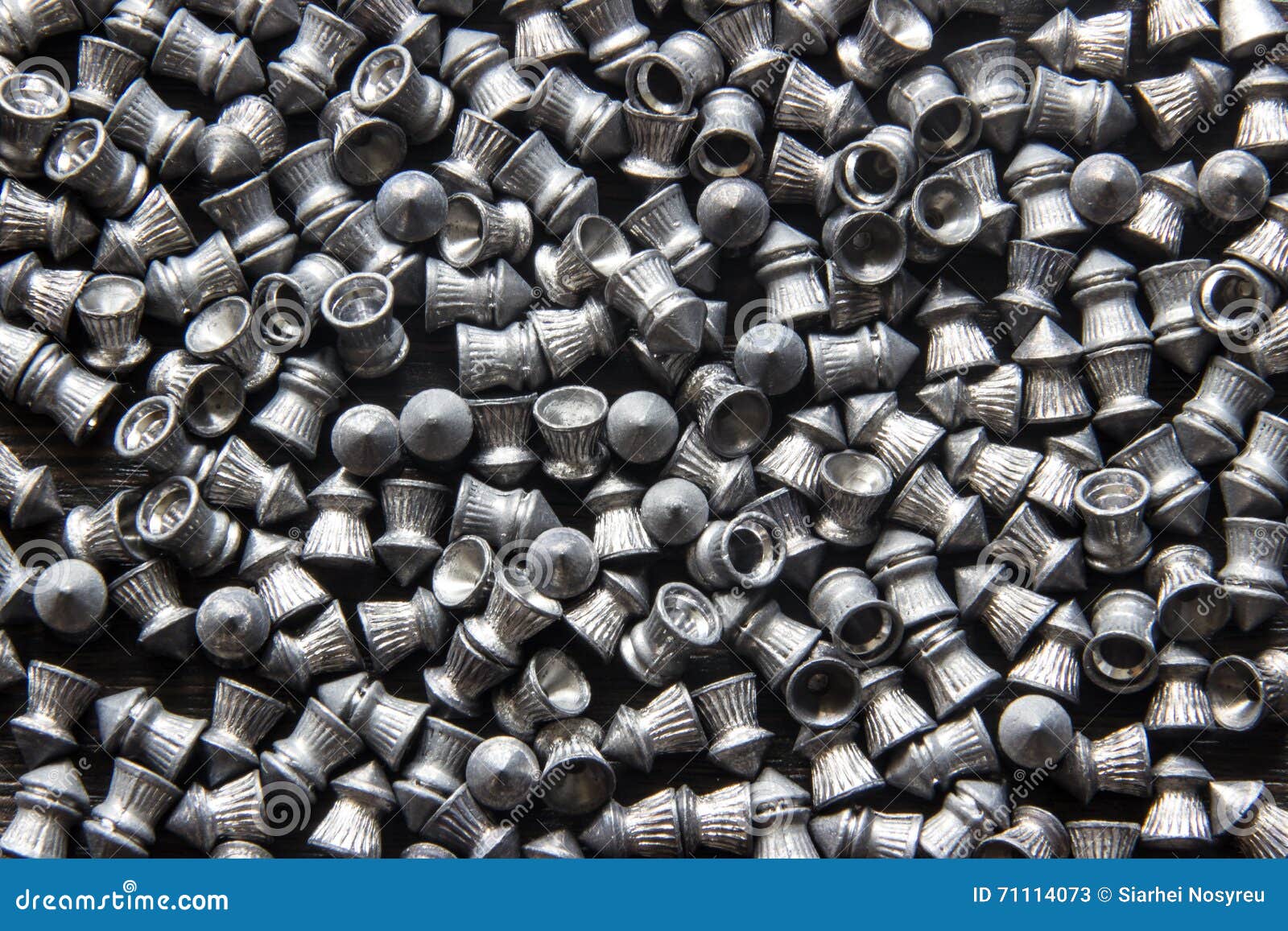 Scattered Pneumatic Bullet (for Shooting) Stock Image - Image of ...