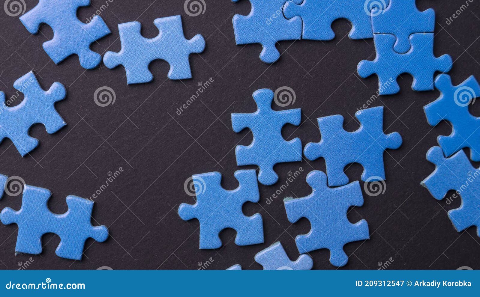 Blue Puzzles, Textures and Background Stock Image - Image of green ...