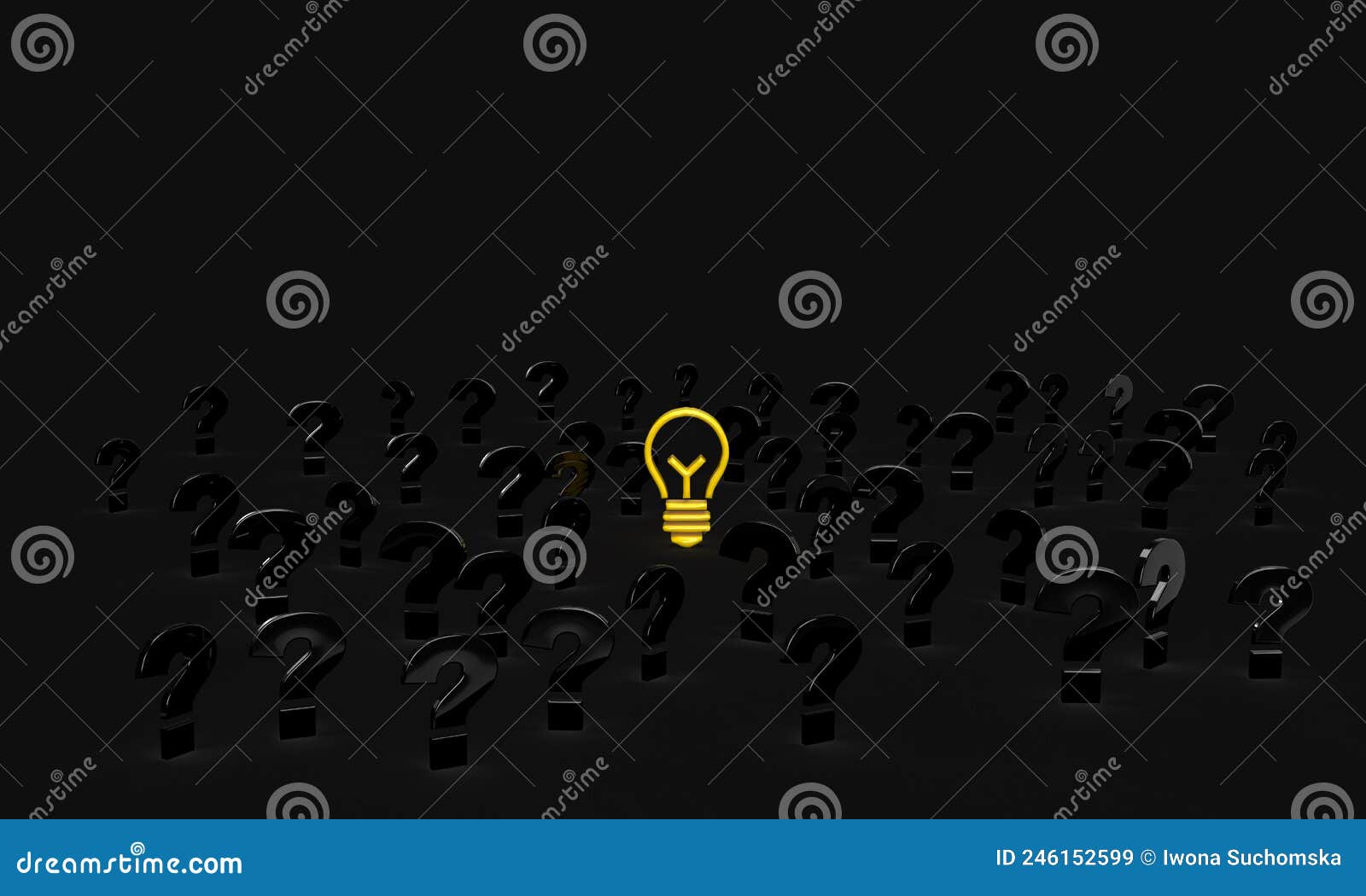 Scattered Question Marks With Space For Answers Throughout Royalty-Free ...