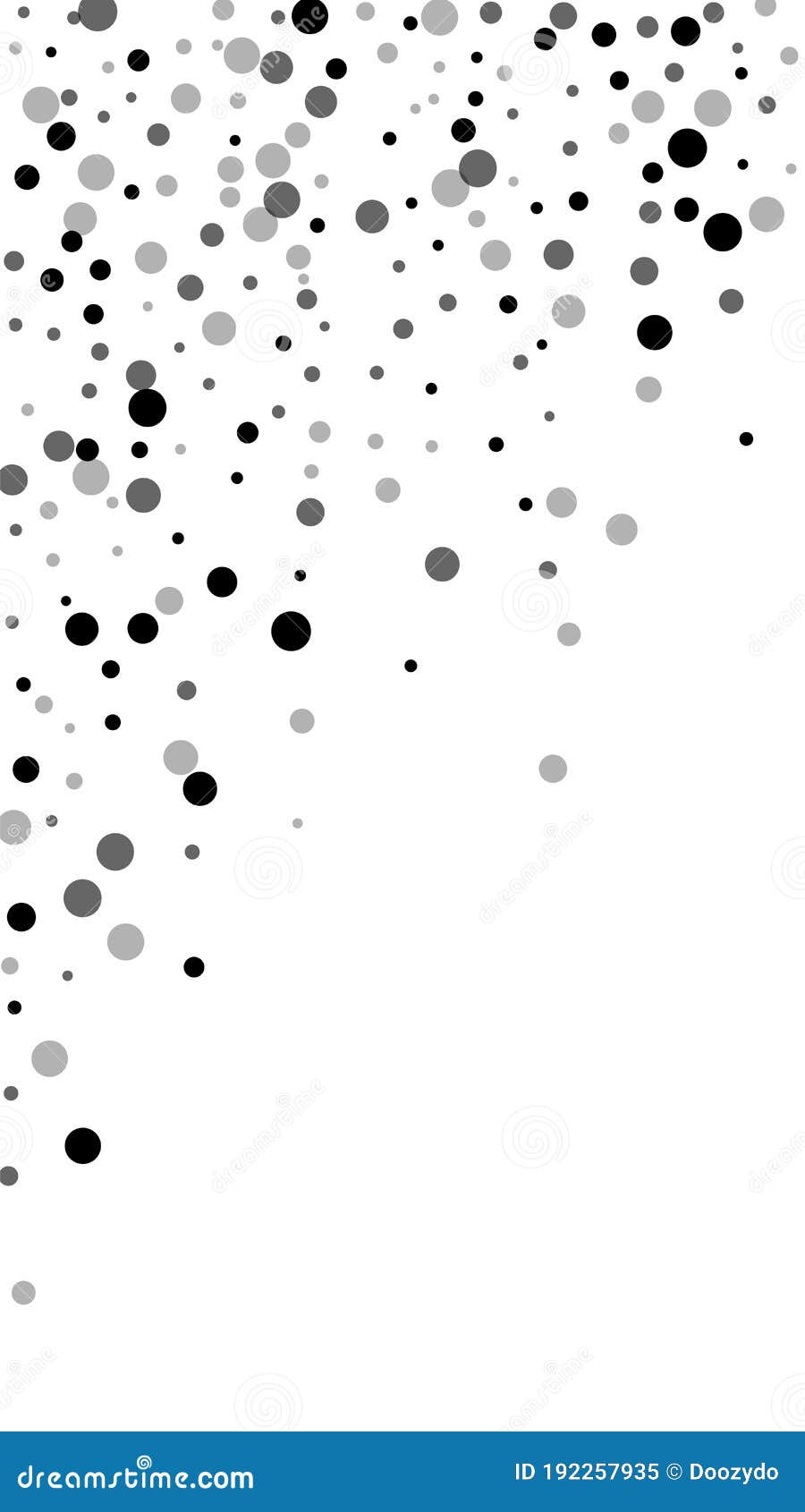 Scattered Random Black Dots. Dark Points Dispersio Stock Vector ...