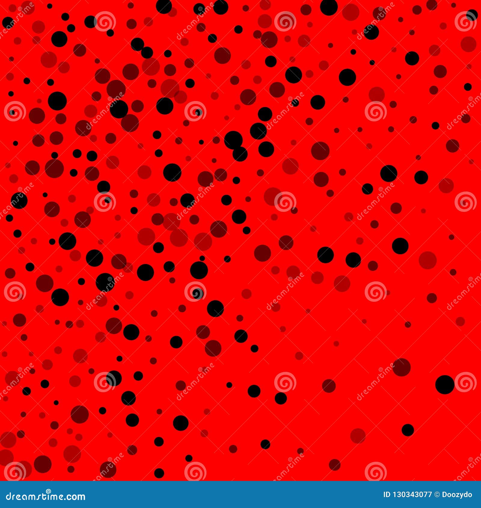 Scattered Random Black Dots. Dark Points Dispersio Stock Vector ...