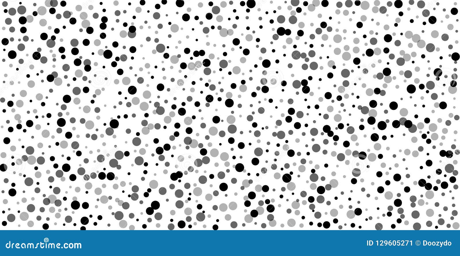Scattered Random Black Dots. Dark Points Dispersio Stock Vector ...