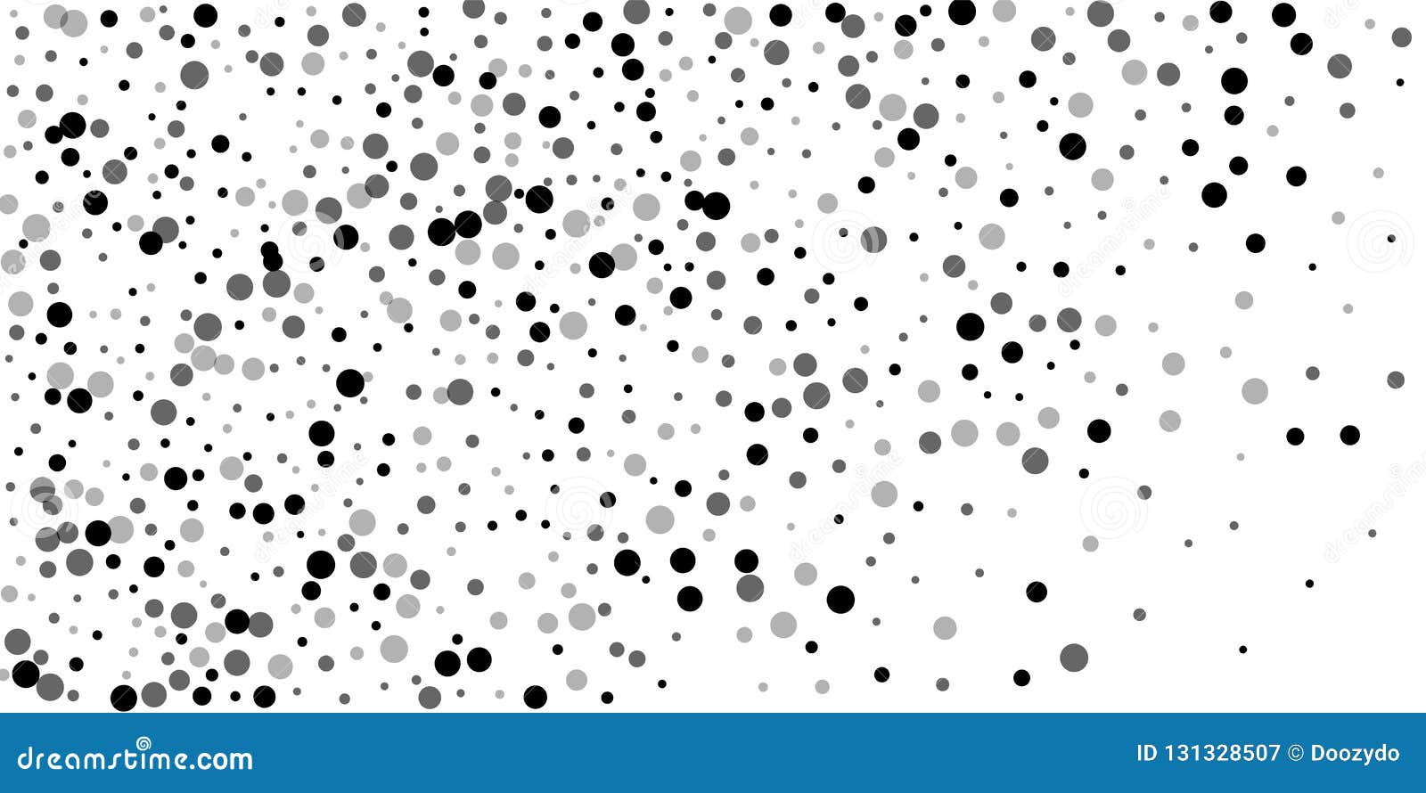 Scattered Random Black Dots. Dark Points Dispersio Stock Vector ...